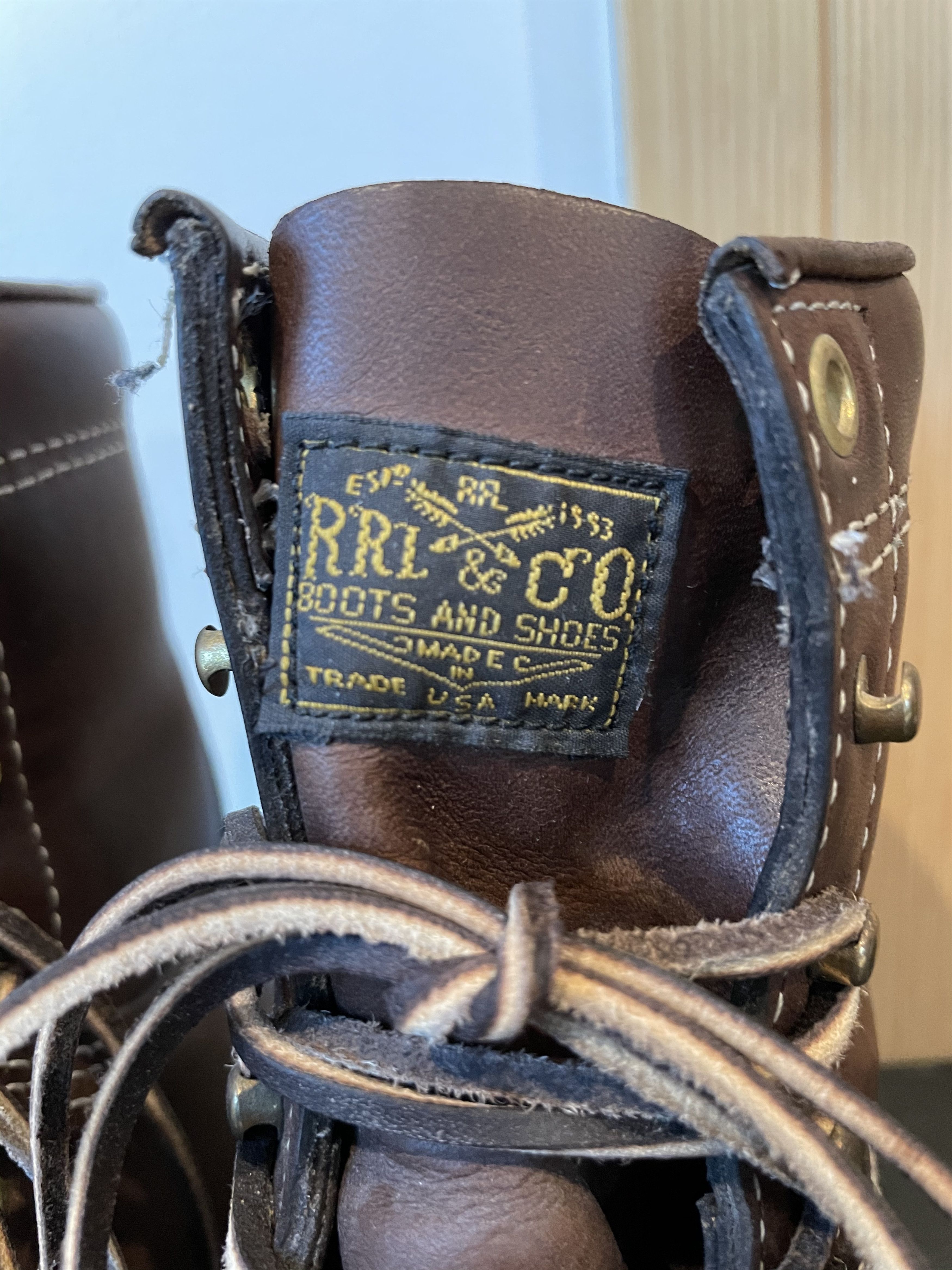 Ralph Lauren RRL Ralph Lauren Leather Boots | Grailed