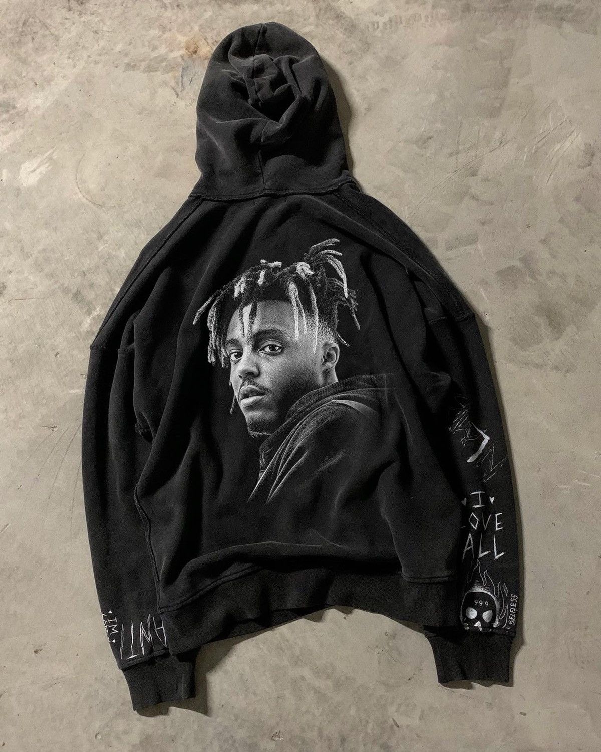 Custom Juice wrld hoodie | Grailed