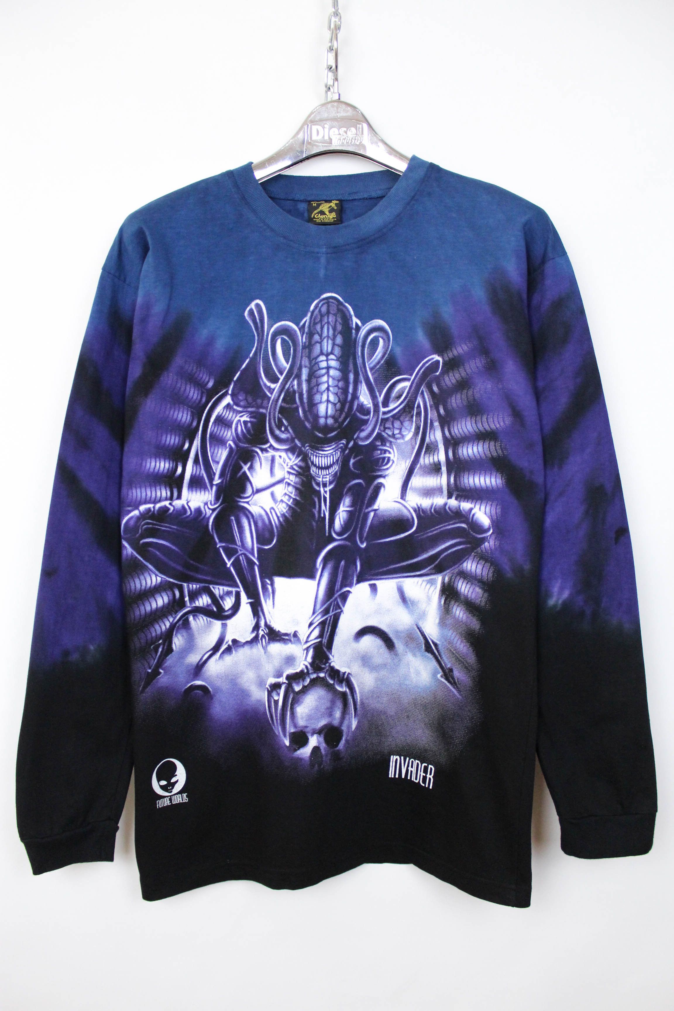 Movie × Streetwear × Vintage Invader Future Worlds Churinga Designs Tie ...