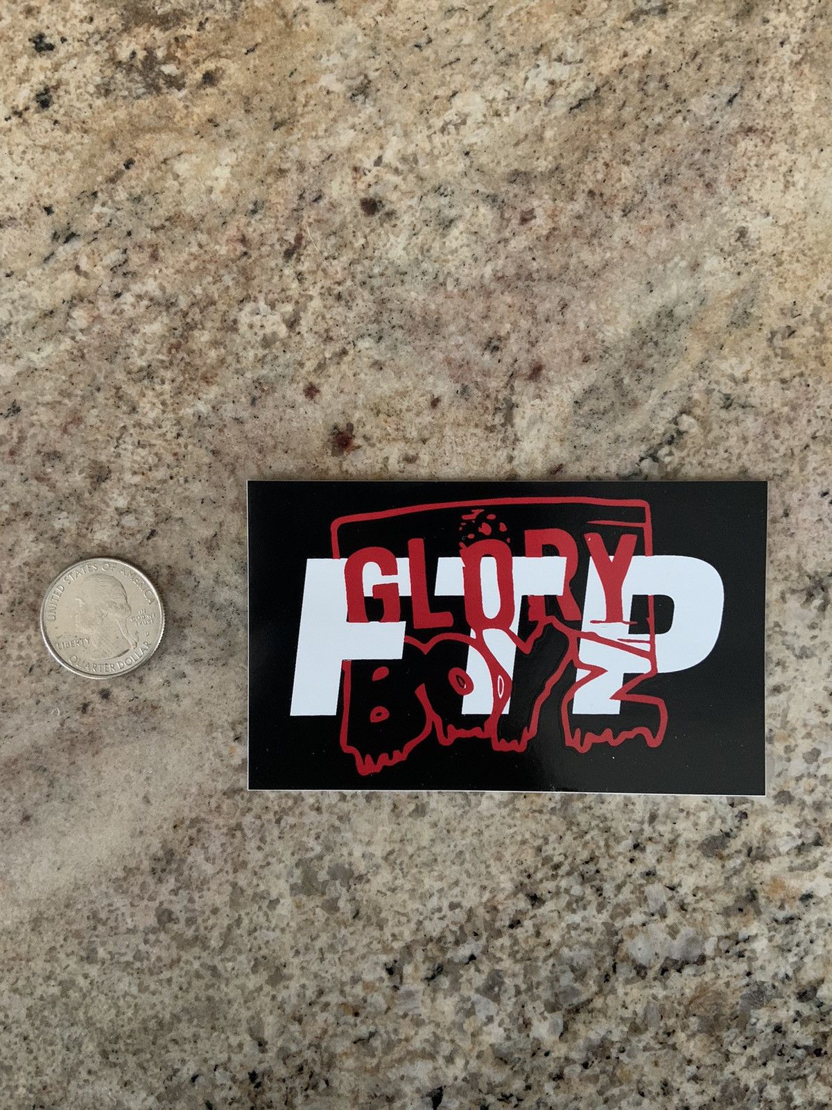 Fuck The Population FTP x Glo Gang Glory Boys Black Sticker | Grailed