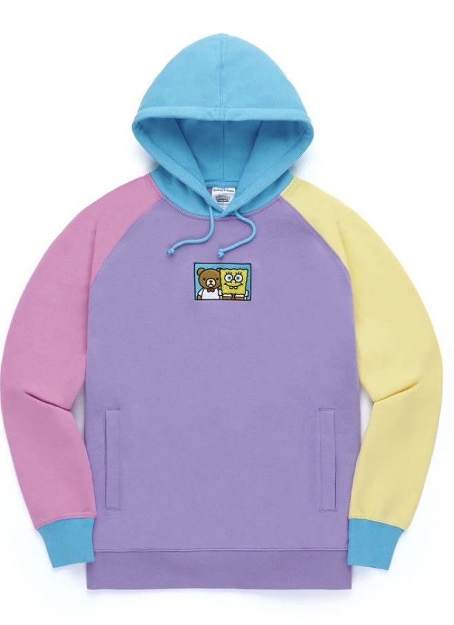 Teddy Fresh TF X SPONGEBOB COLOR BLOCK HOODIE | Grailed