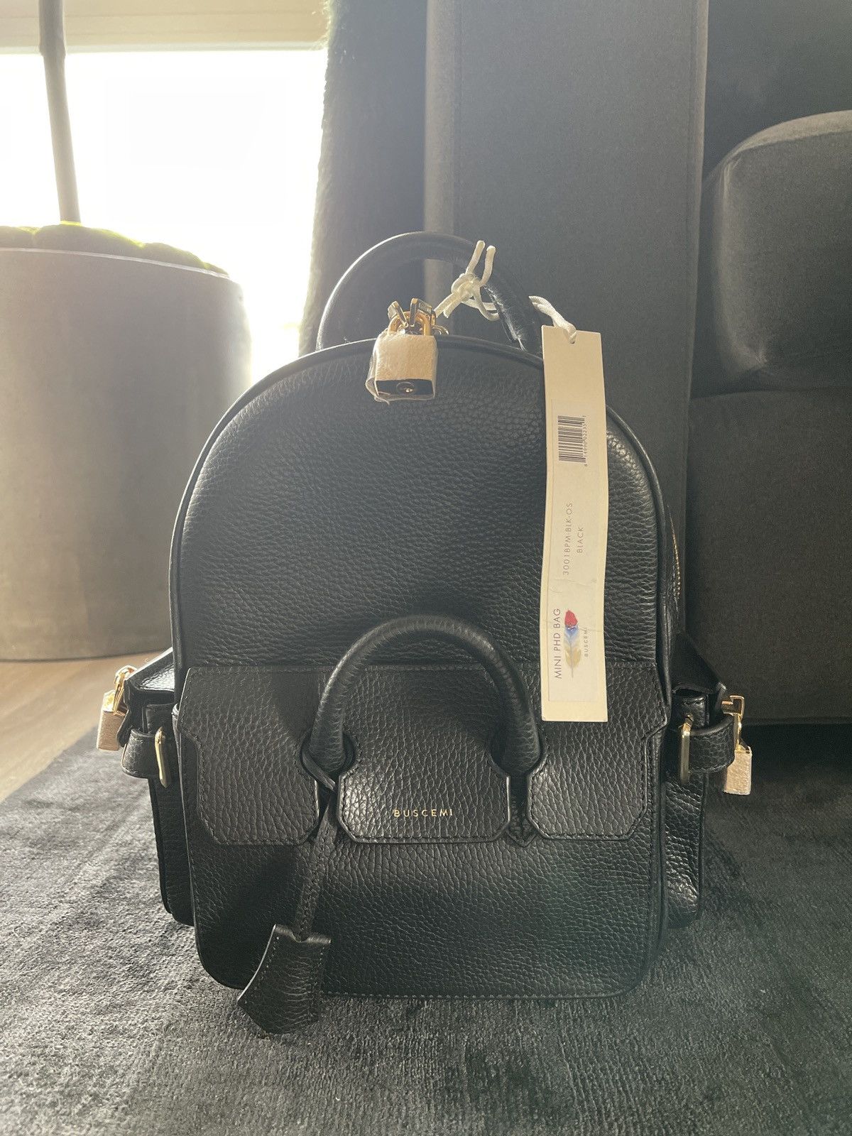 Buscemi Buscemi Black Mini PHD Backpack | Grailed