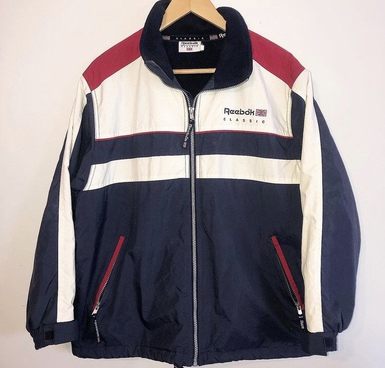 Reebok × Vintage Vintage Reebok International lines Jacket | Grailed
