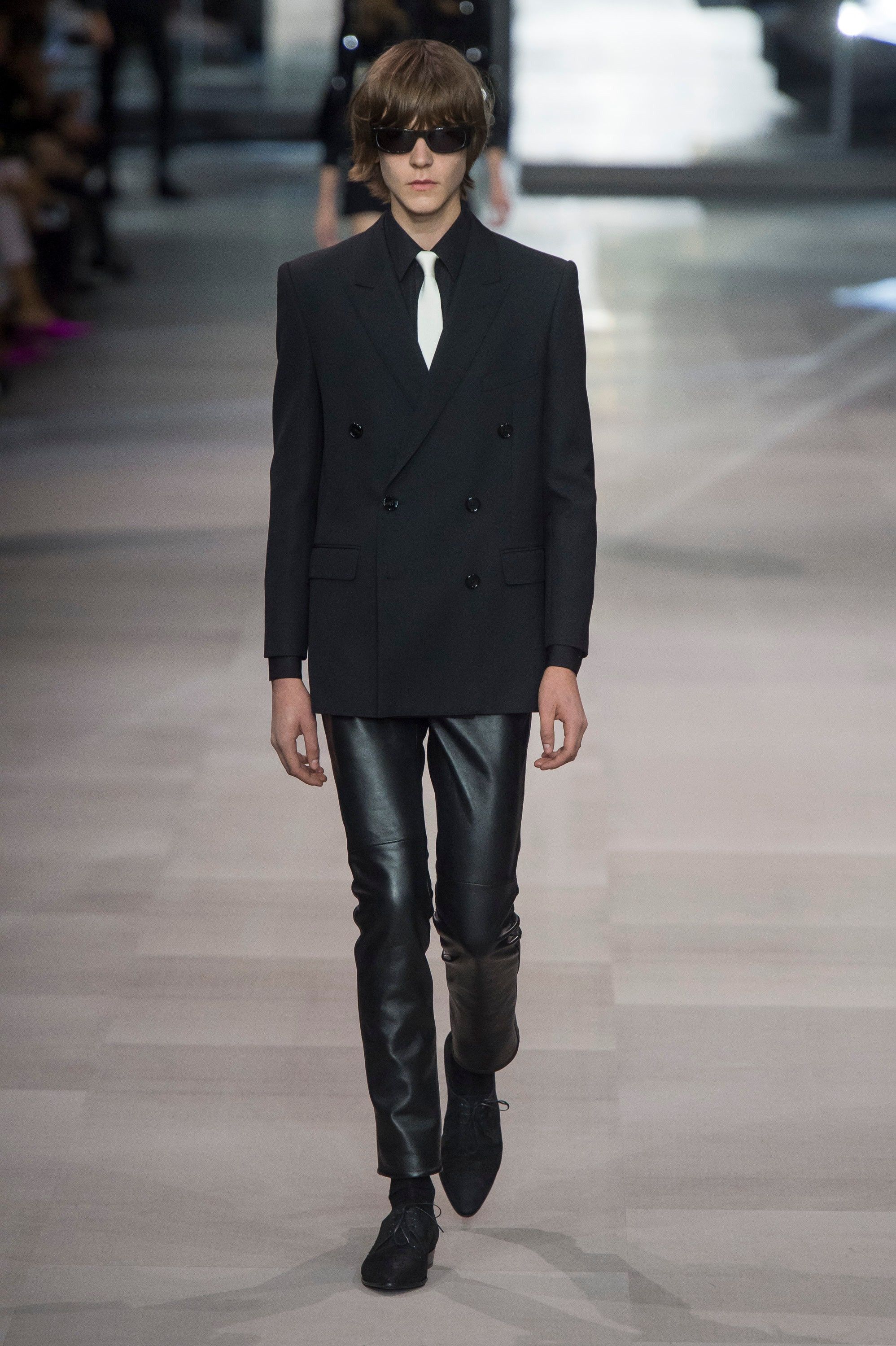Celine Hedi Slimane Celine by Hedi Slimane SS19 Double Breasted Blazer Grailed