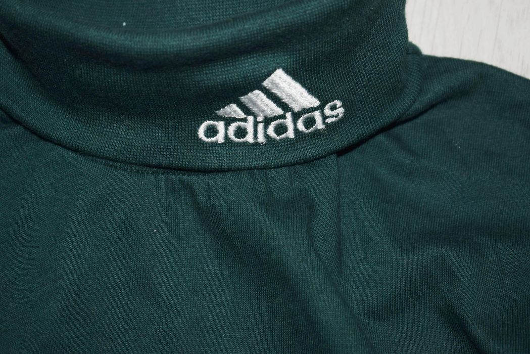 Adidas 90s Adidas Turtleneck Logo Neck Sweatshirt Vintage | Grailed