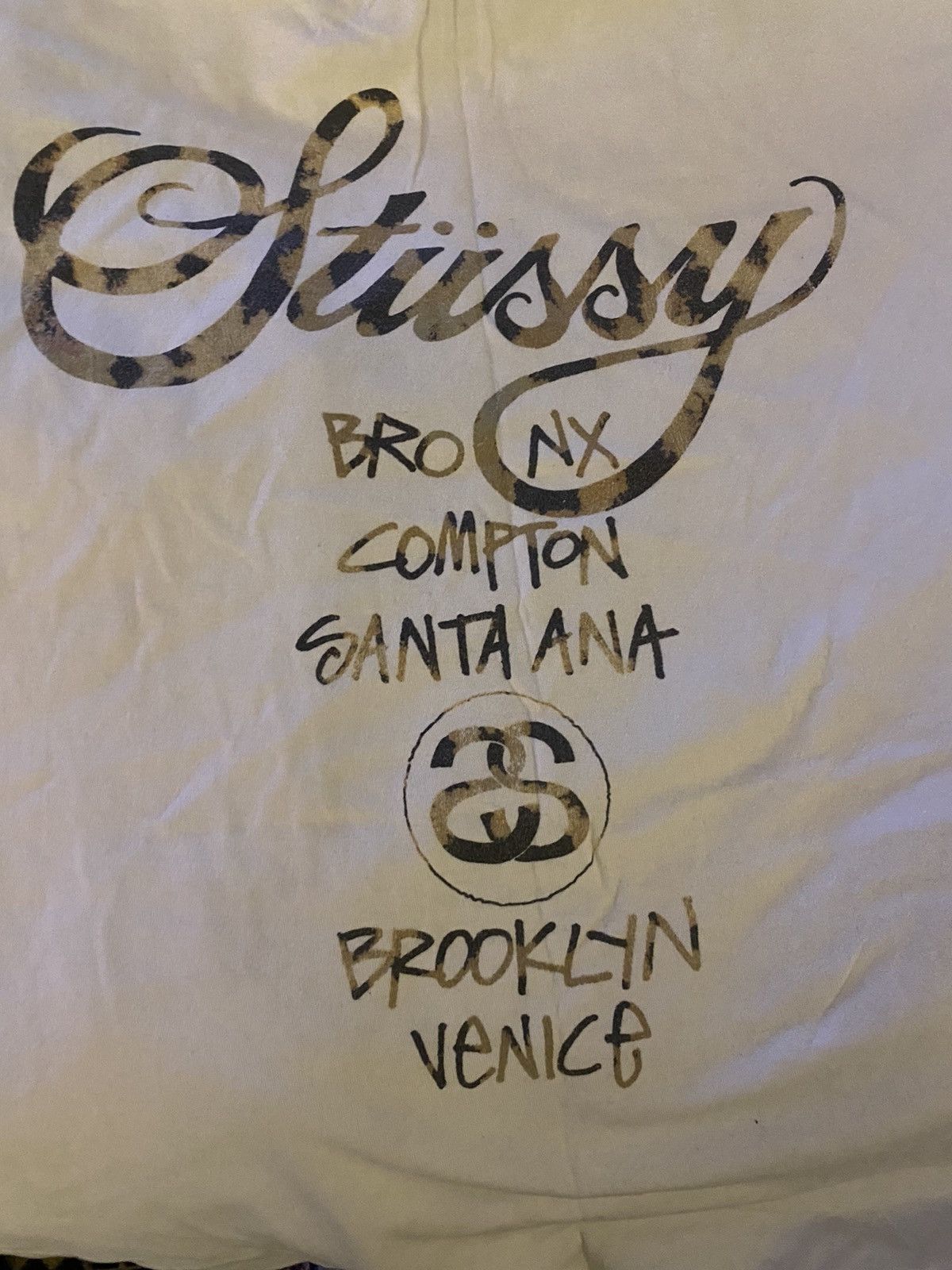 Stussy Stussy Animal Font Print T-Shirt | Grailed