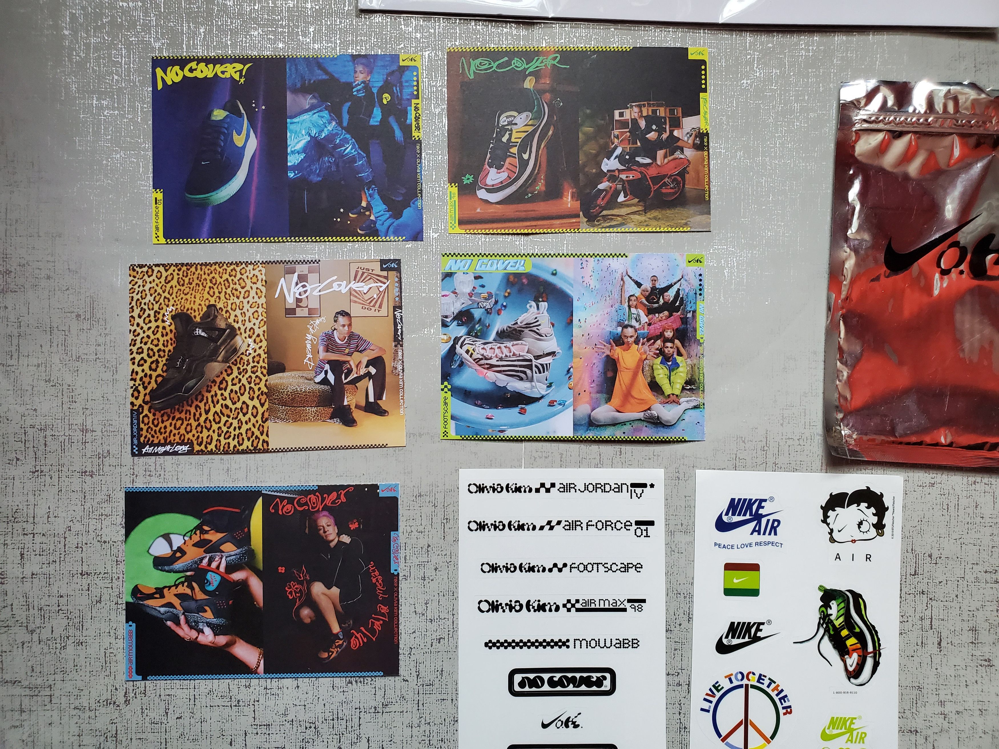 Nike Nike x Olivia Kim Postcard + Sticker Pack. **Exclusive** | Grailed