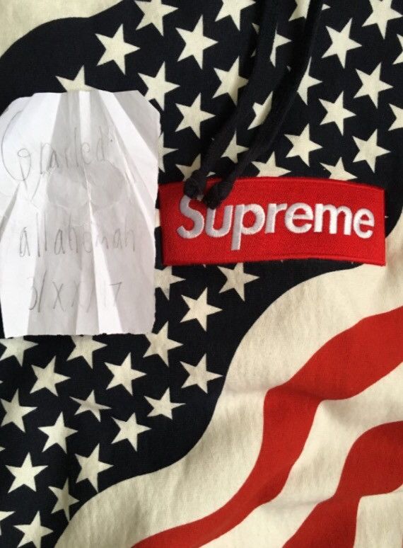 Supreme Supreme Flag Box Logo Hoodie | Grailed