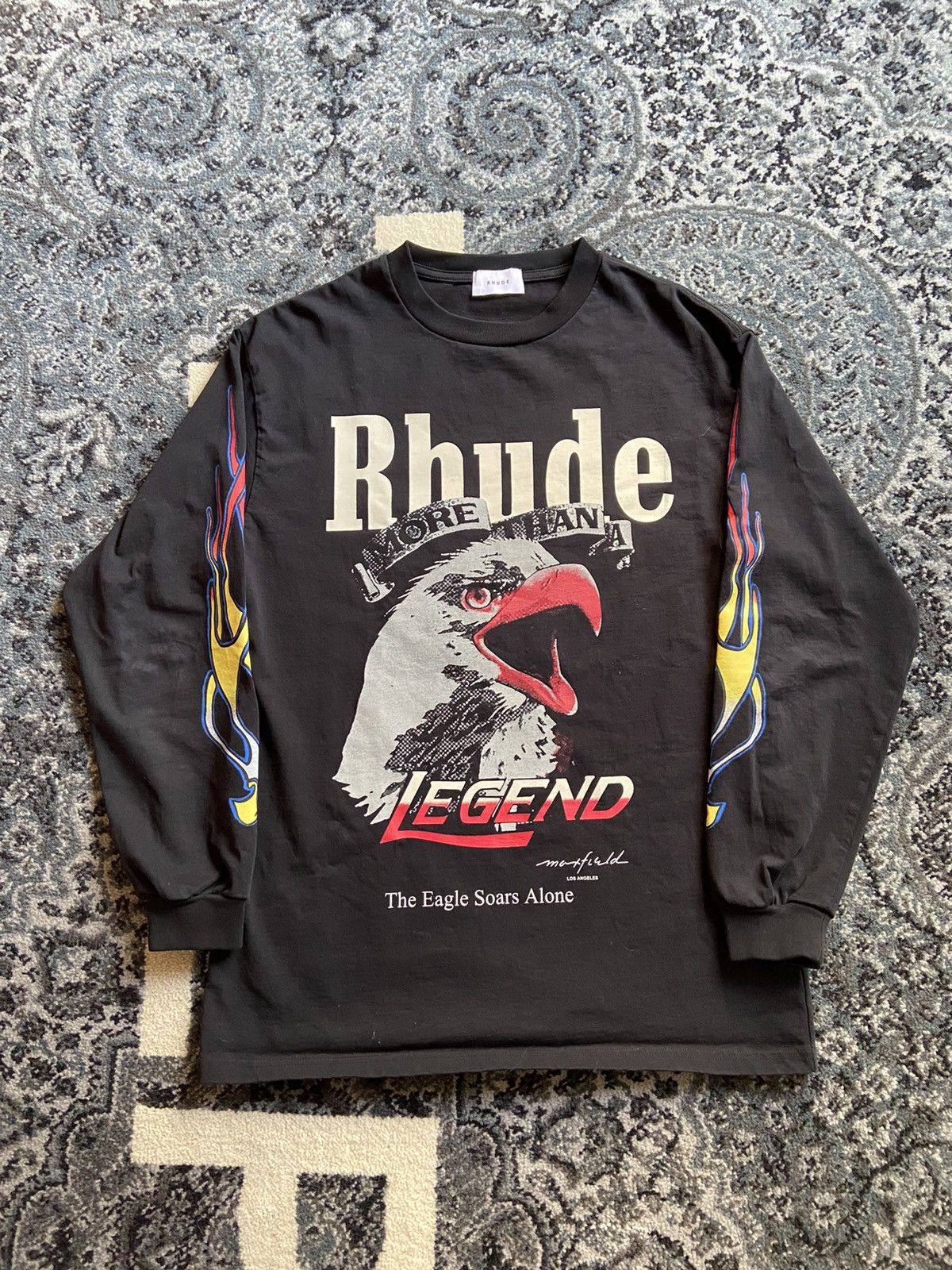 Rhude Rhude Eagle Legend Long Sleeve | Grailed