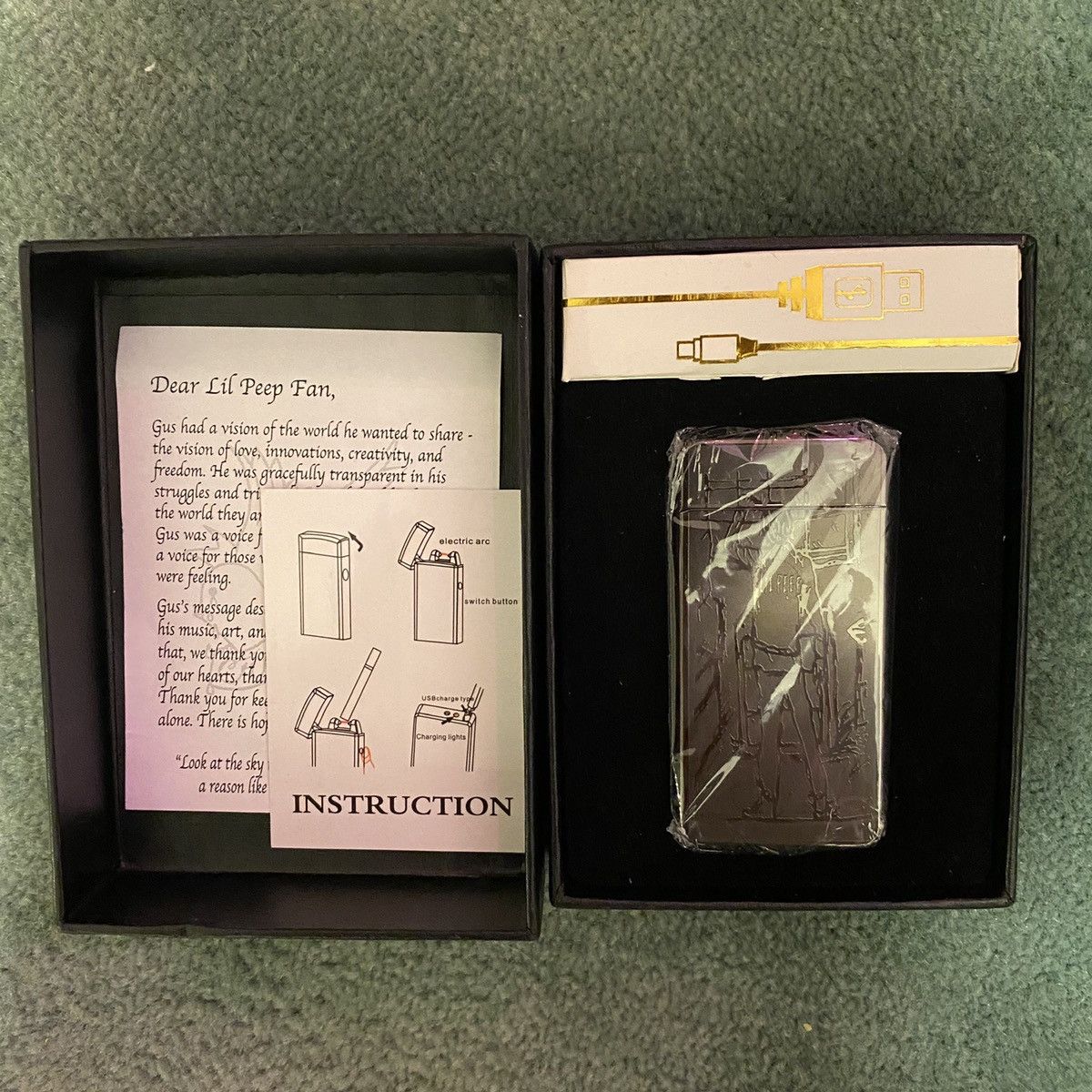 GOTHBOICLIQUE × Lil Peep × Zippo LIL PEEP 'The Peep Show' Limited ...