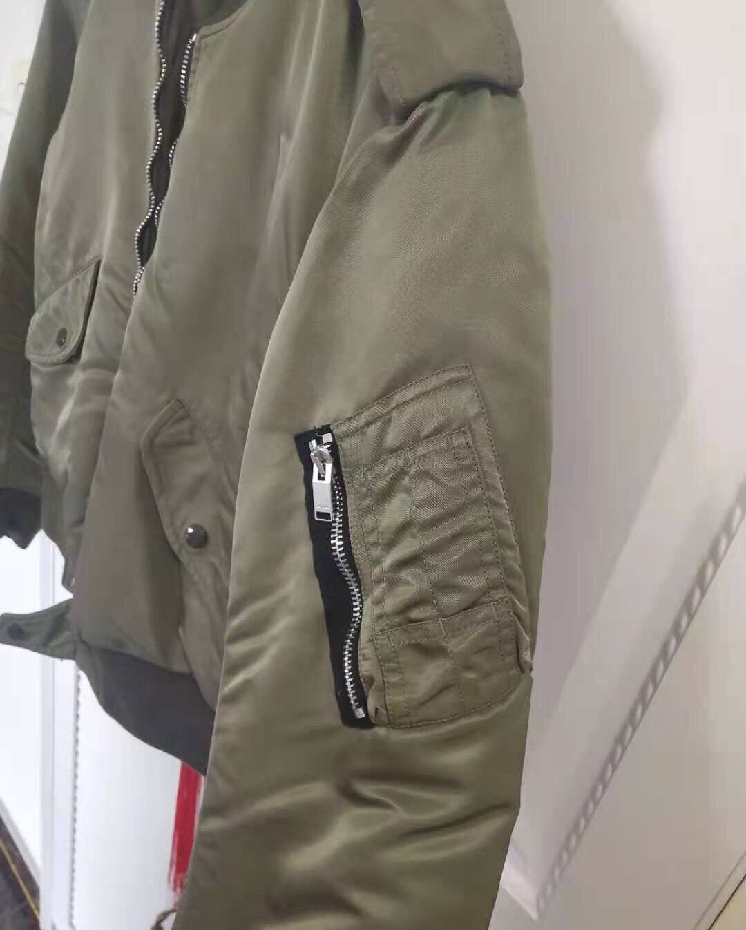 Saint Laurent Paris AW16 Classic Bomber Jacket MA-1 | Grailed