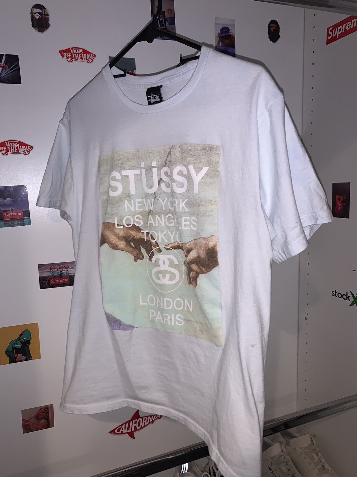 Stussy Stussy Hand of God Tee - M | Grailed