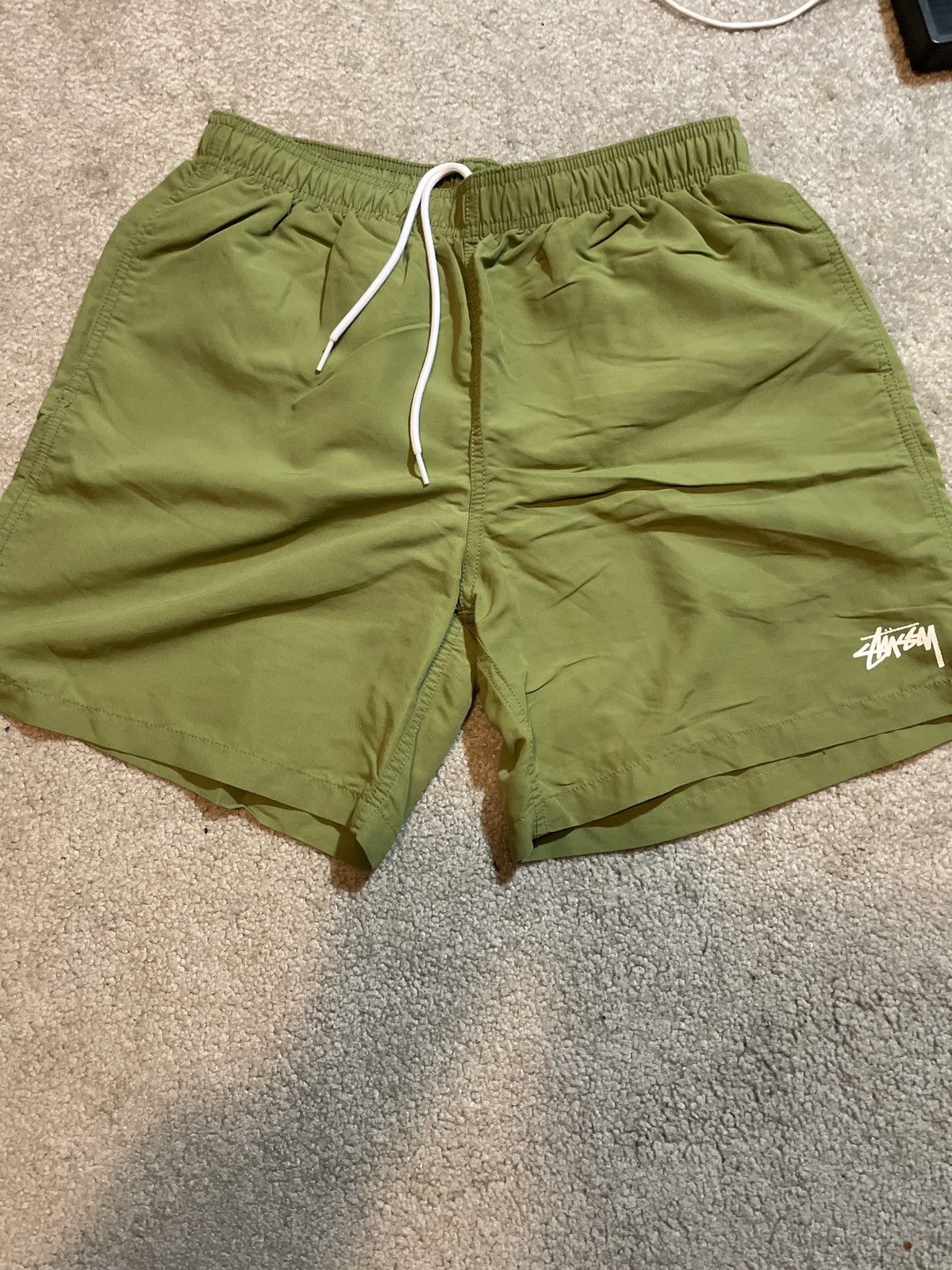 Stussy STUSSY STOCK WATER SHORT GREEN | Grailed