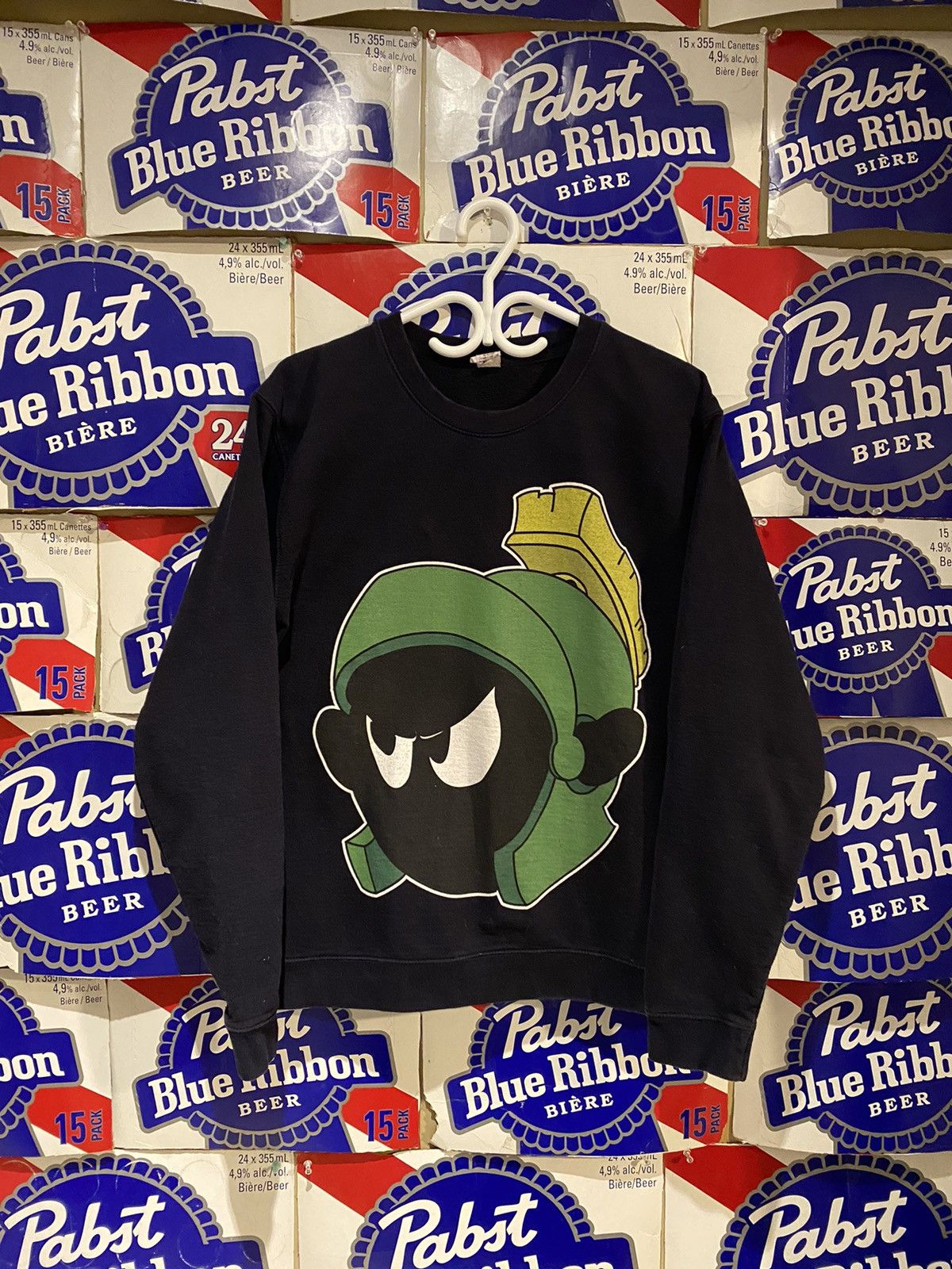 Vintage Vintage Marvin the Martian Crewneck Sweatshirt Looney Tunes ...
