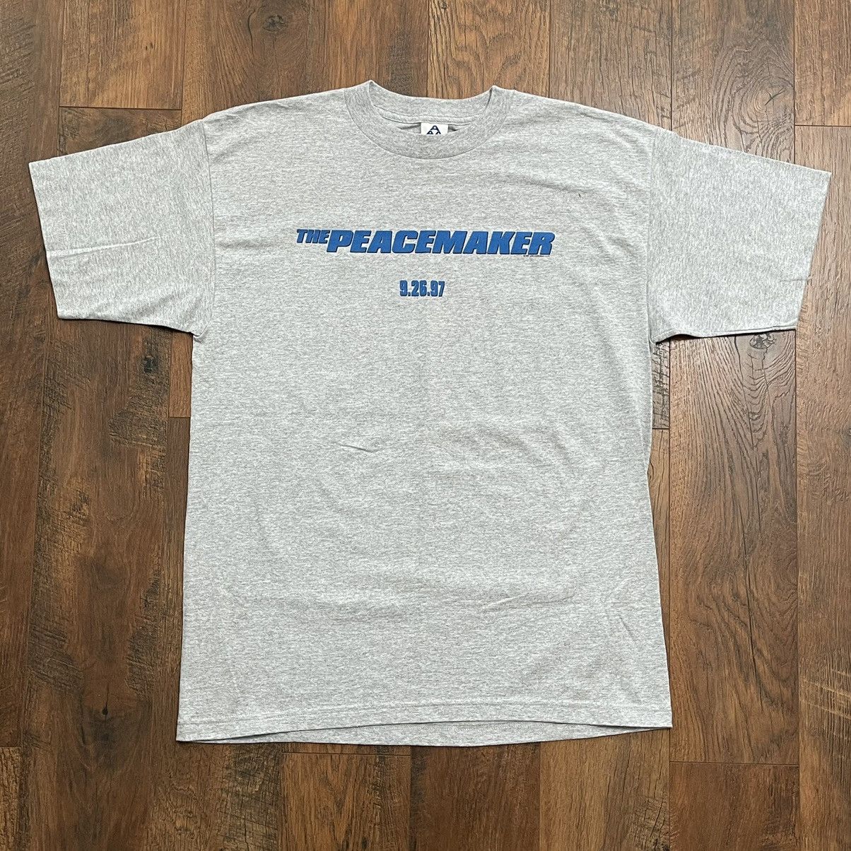 Vintage Vintage 90s 1997 The Peacemaker Movie Promo T-Shirt | Grailed