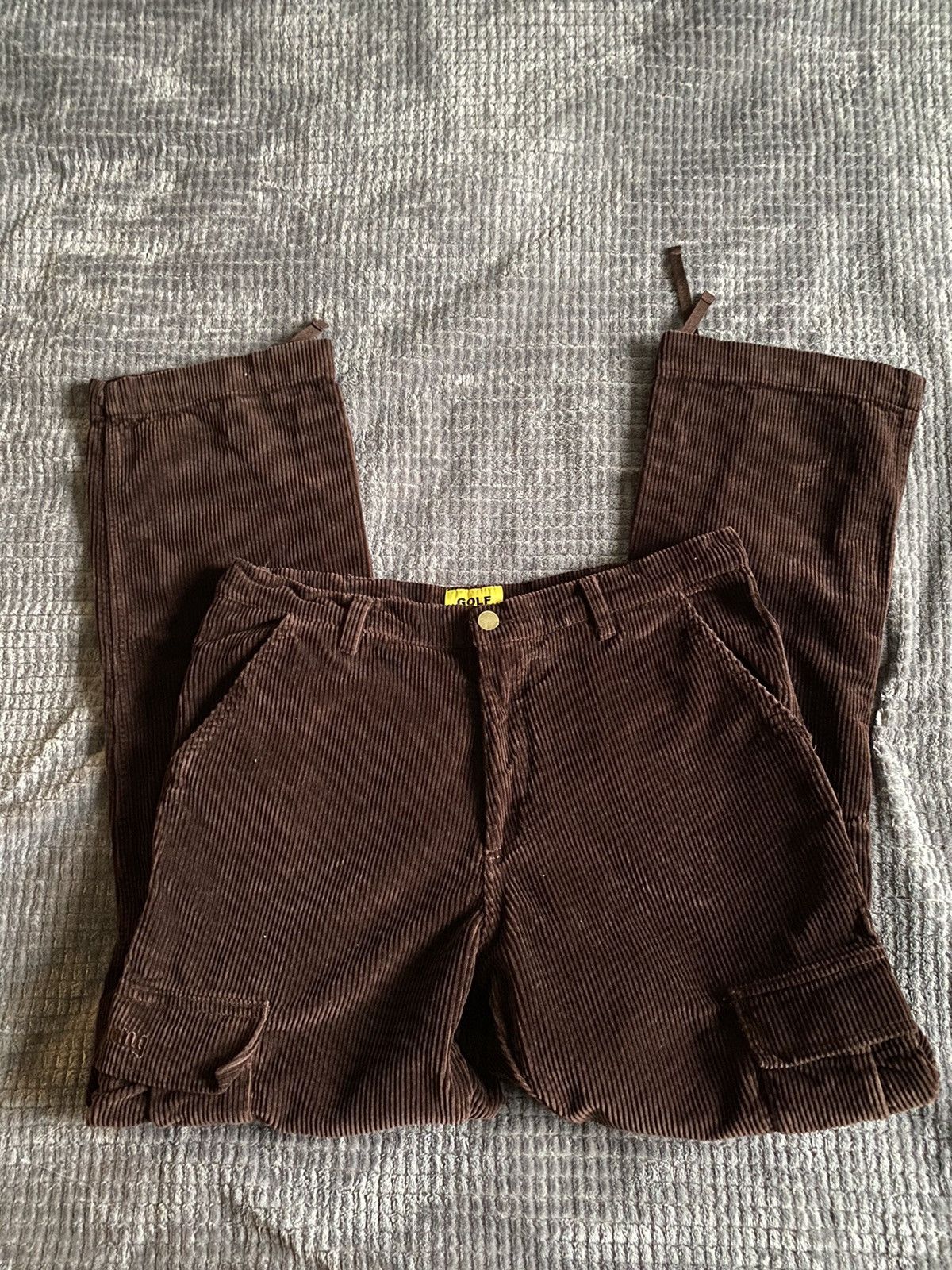 Golf Wang CORDUROY CARGO PANTS by GOLF WANG | Grailed