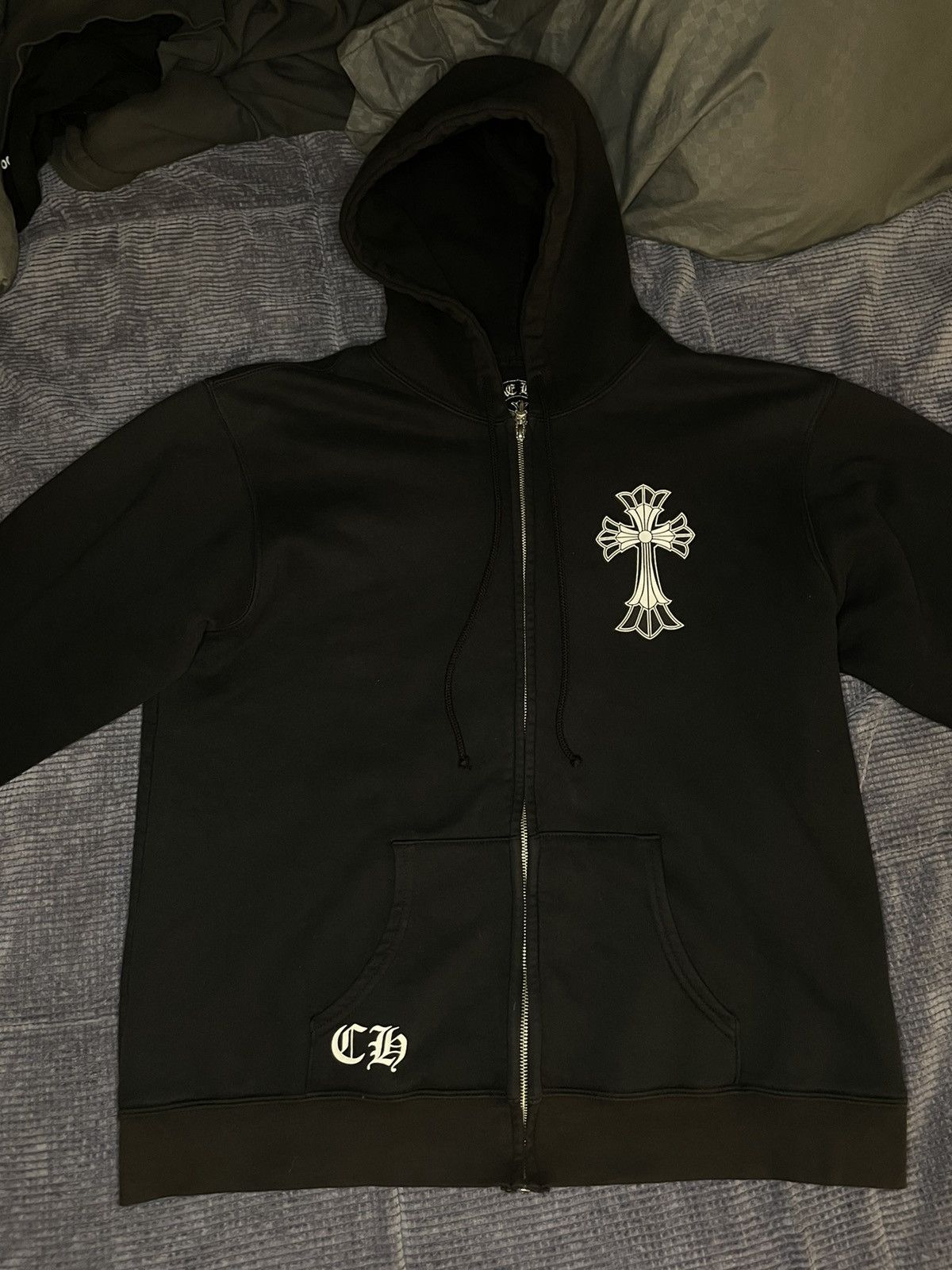Chrome Hearts Chrome Hearts Zip Up Hoodie | Grailed