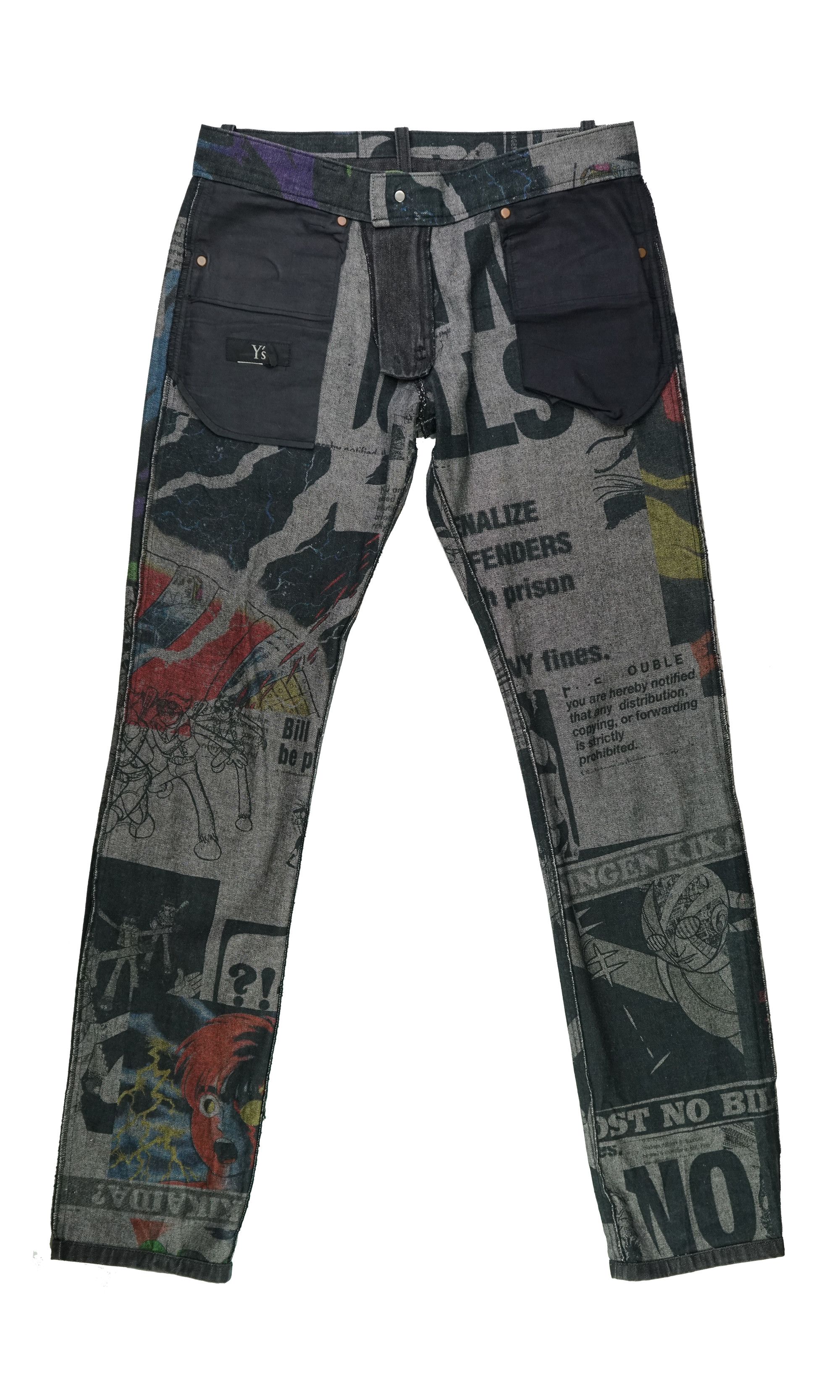 Yohji Yamamoto Cyborg 009 Reversible Jeans | Grailed