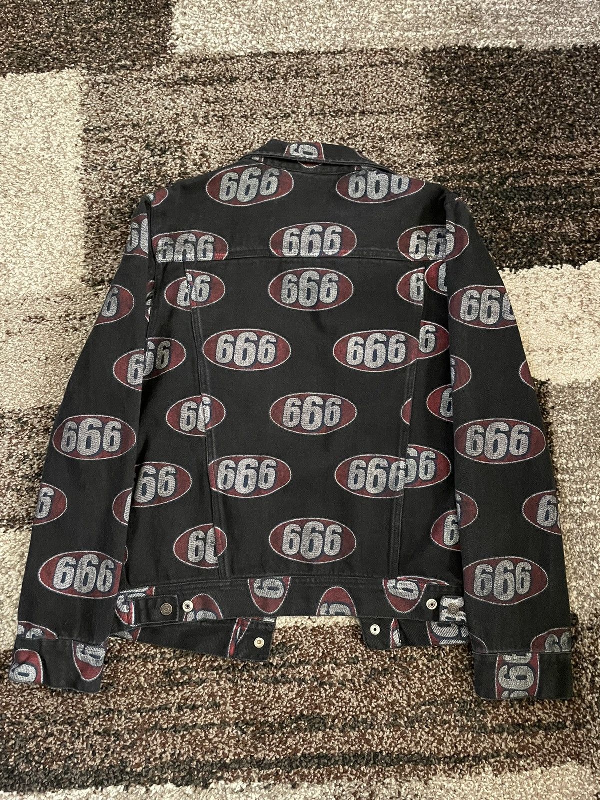 Supreme 666 Denim Trucker Jacket | Grailed