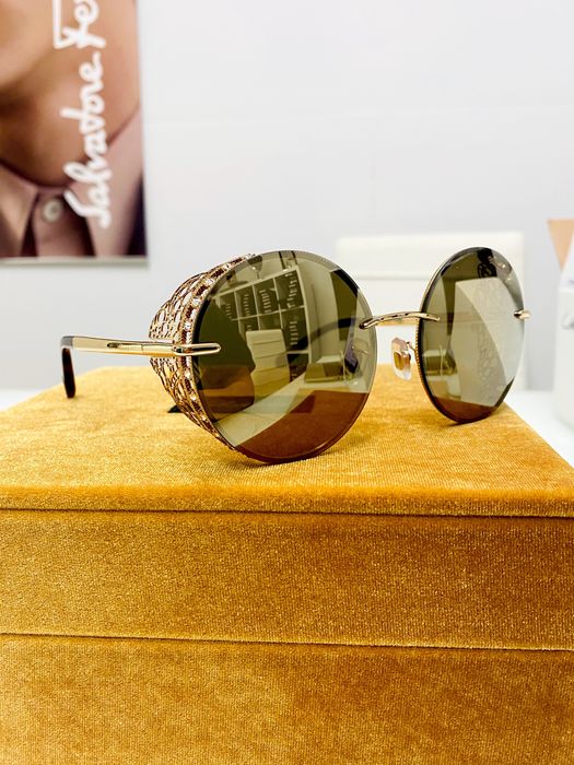 Chopard NEW Chopard Gold Cannes Schc68s Limited Edition Sunglasses ...