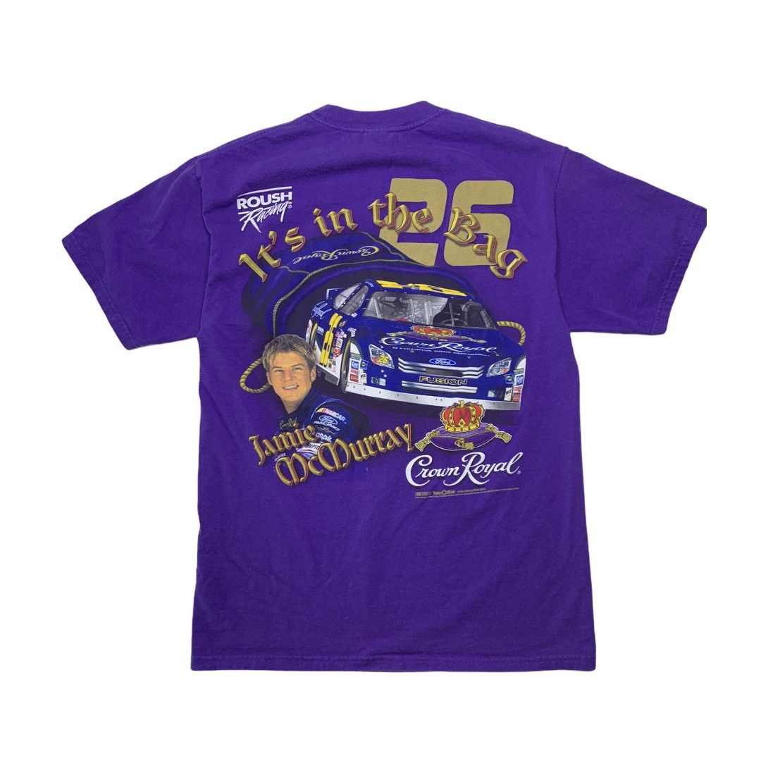 Vintage Vintage Crown Royal Jamie McMurray NASCAR T Shirt | Grailed