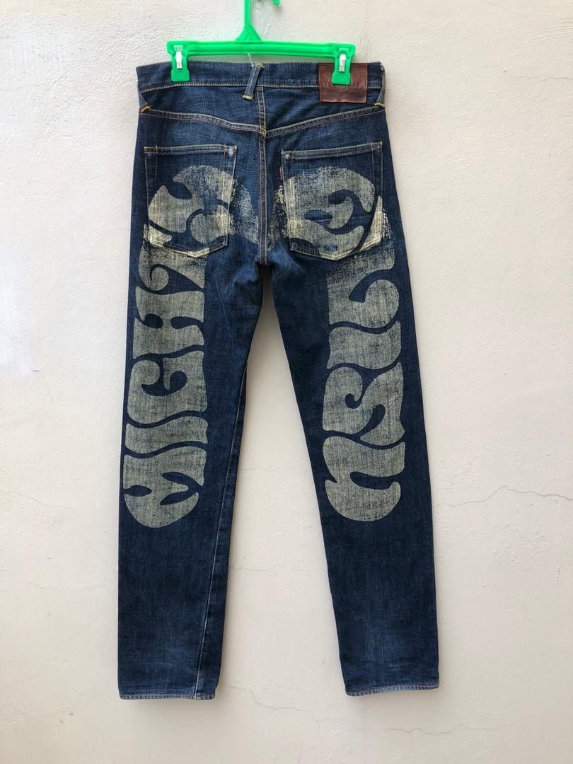 Vintage Vintage Evisu Painter Mighty Evisu Selvedge Denim | Grailed