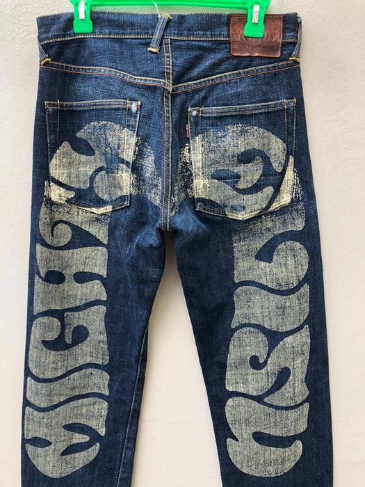 Vintage Vintage Evisu Painter Mighty Evisu Selvedge Denim | Grailed