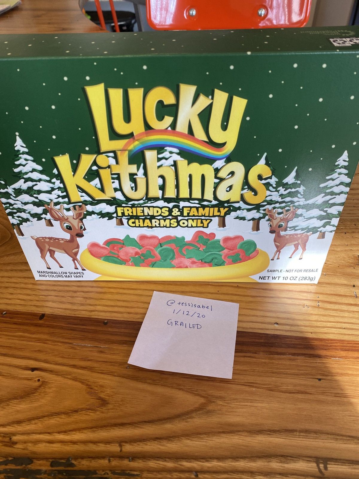 Kith Friends & Family Lucky Kithmas Charms Only | Grailed