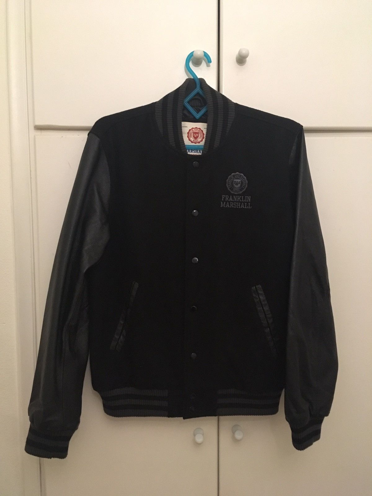 Franklin & Marshall Franklin Marshall Varsity Wool Bomber Jacket | Grailed