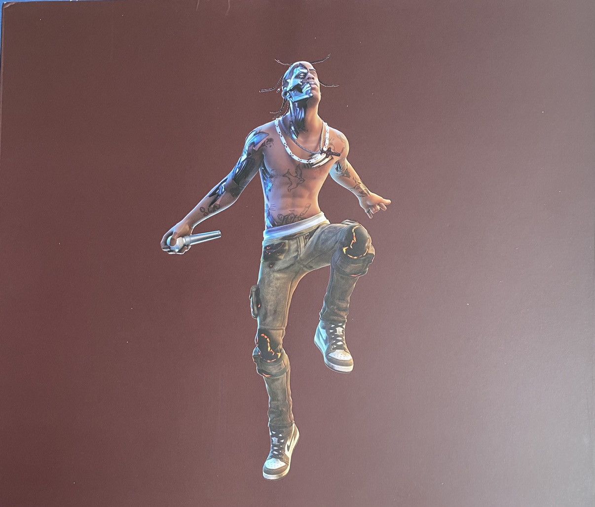 Travis Scott Travis Scott Cactus Jack Fortnite 12" Action Figure Duo ...