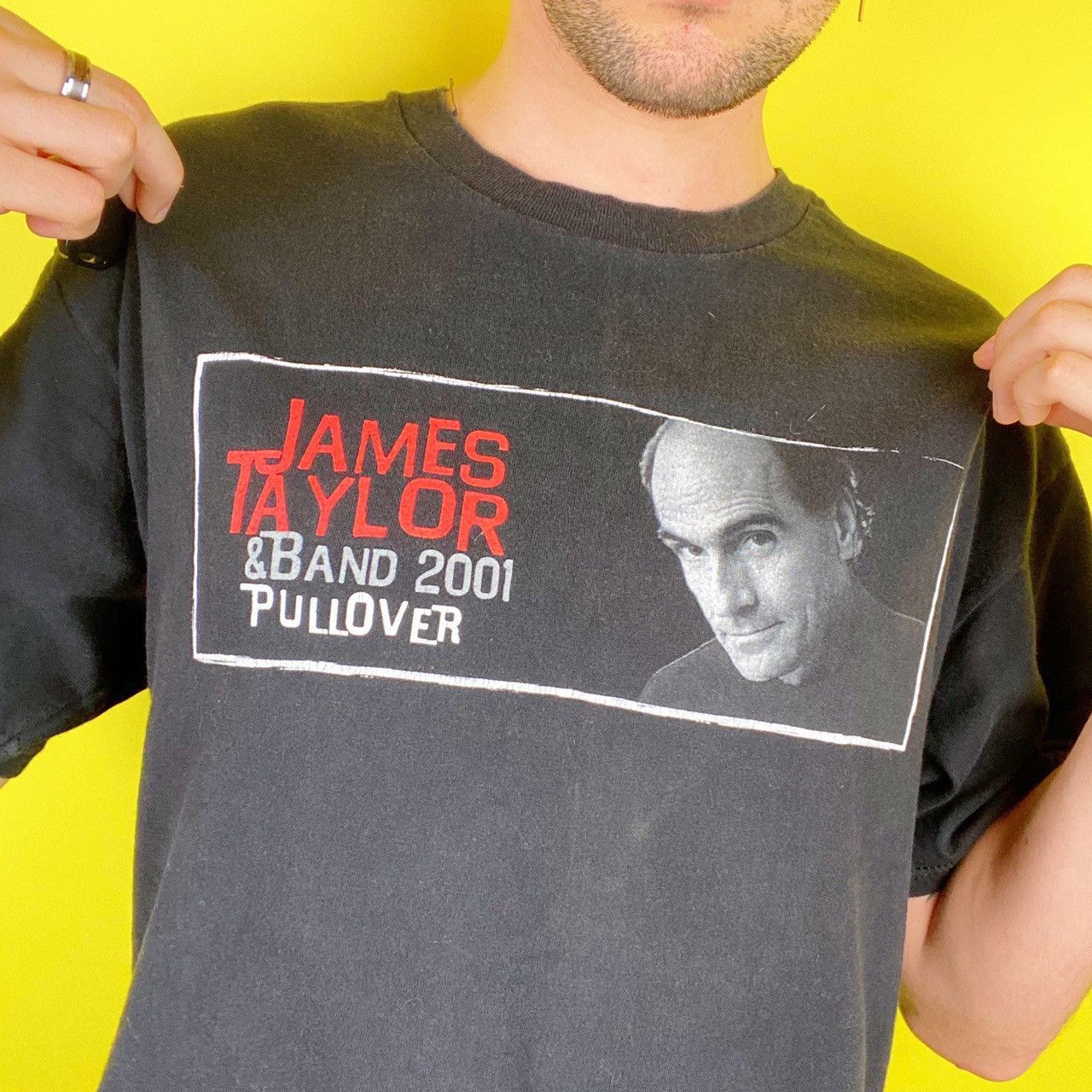 Band Tees × Vintage 2001 Vintage James Taylor Tour Tee | Grailed