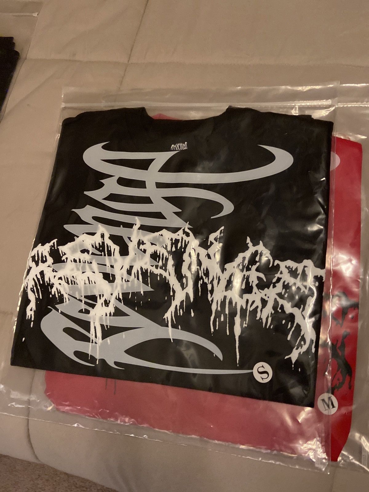 Revenge Revenge Lightning Drip Tee | Grailed