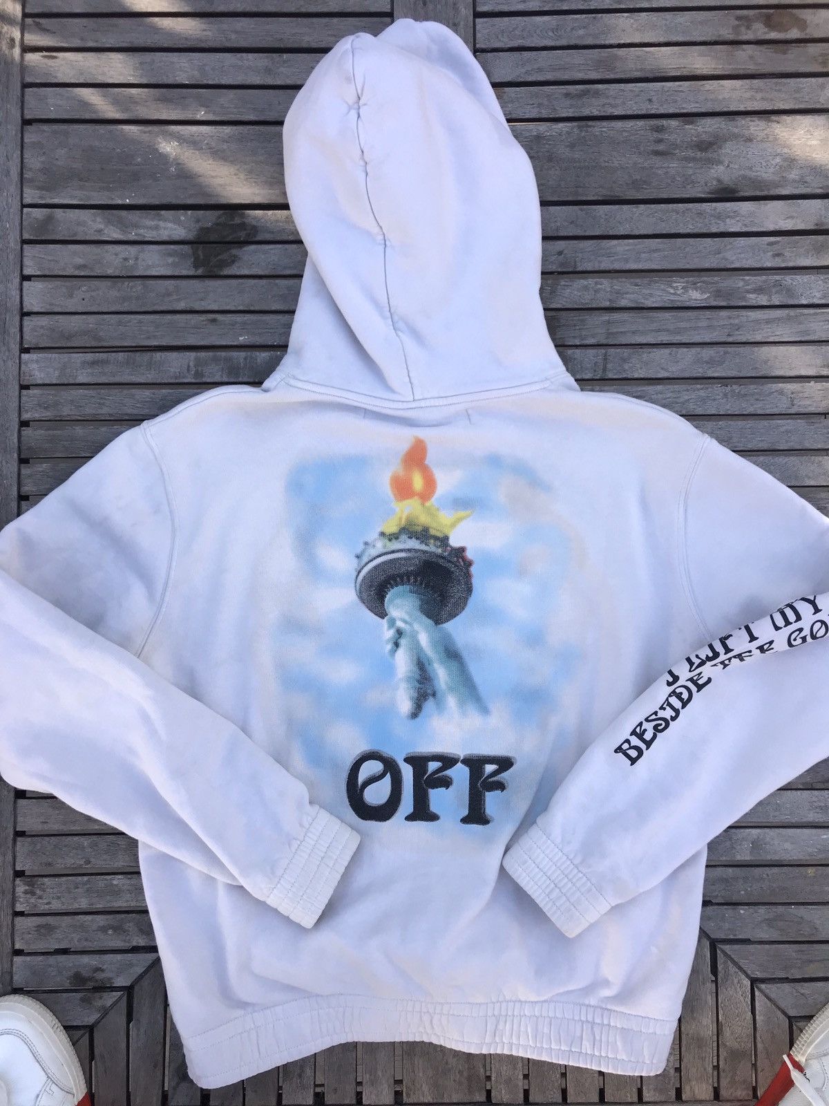 Off-White Off-White “Statue of Liberty” Hoodie | Grailed
