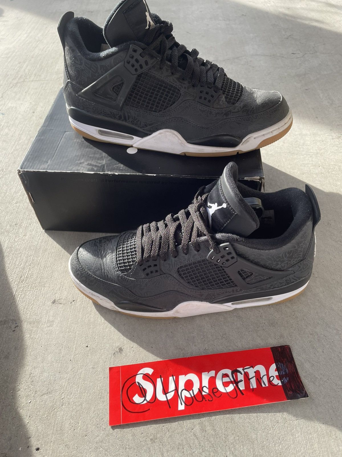 Jordan Brand Air Jordan 4 Retro Laser Laser, 30th Anniversary 2019 ...