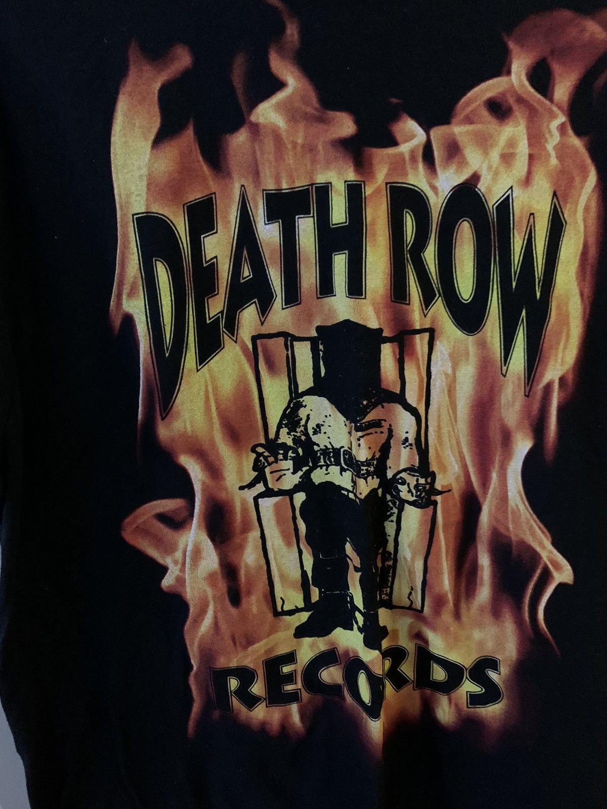 Vintage Death row label tshirt | Grailed