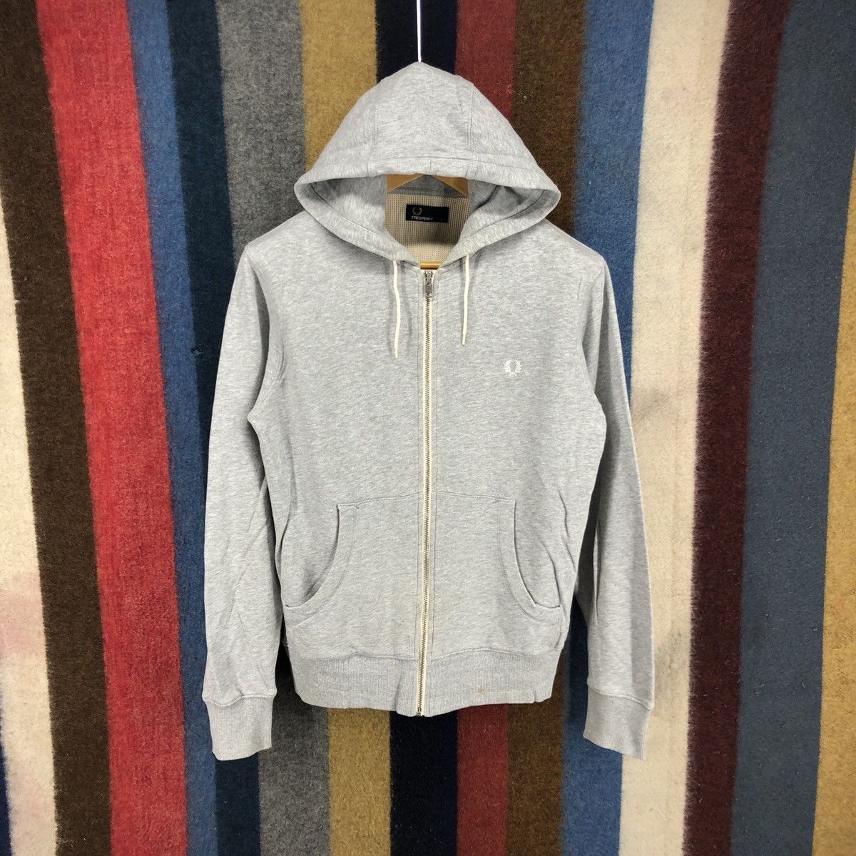 Fred Perry Vintage FRED PERRY Zipper Hoodie Small Logo #2704-98 | Grailed