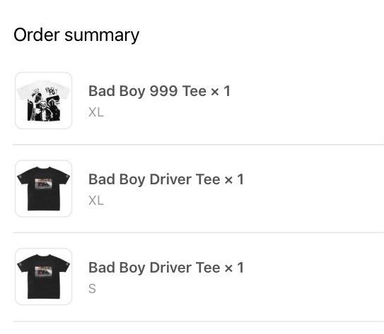 999 Club JUICE WRLD BAD BOY DRIVER TEE W/ YOUNG THUG XL | Grailed