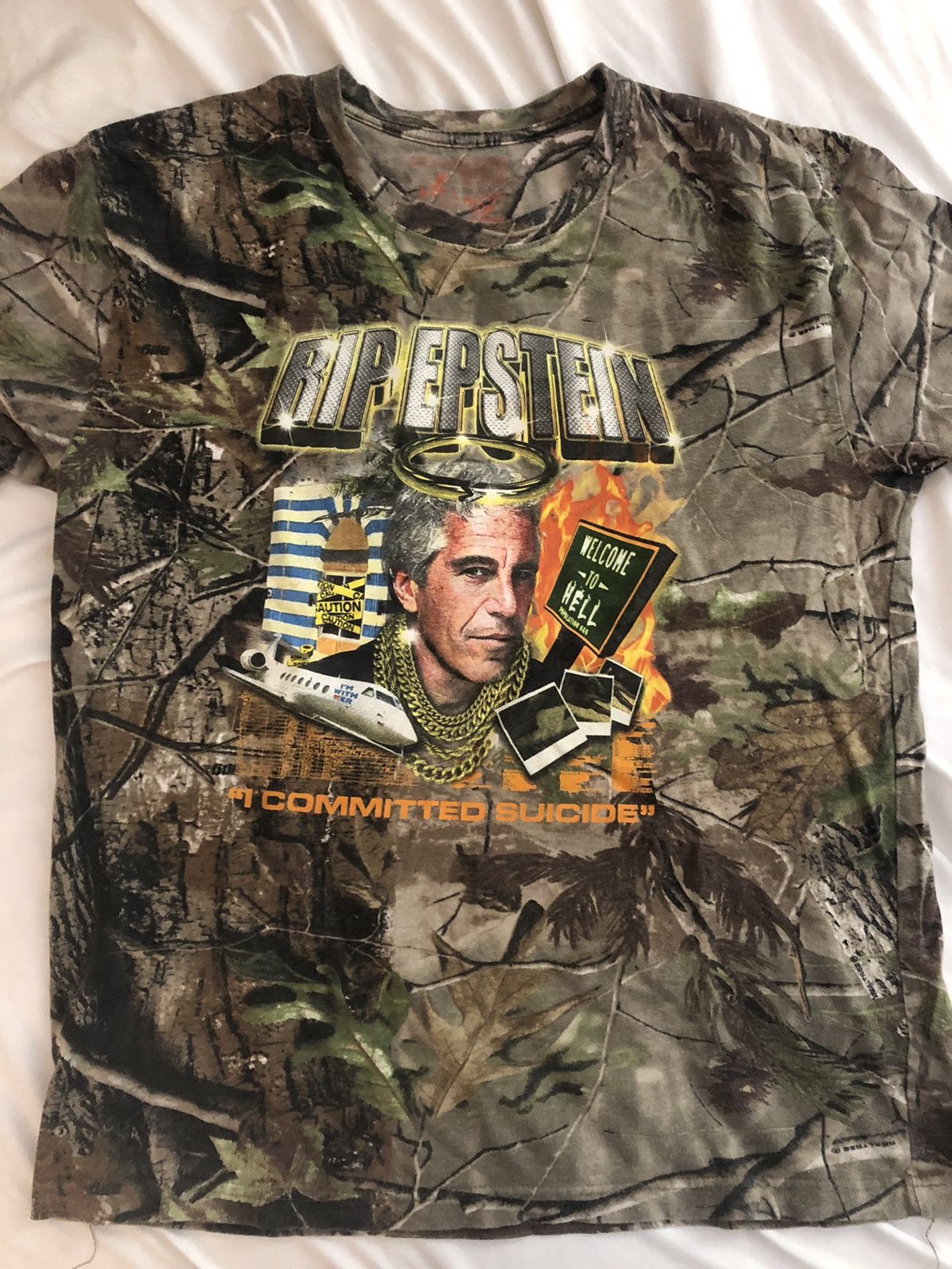 Vintage Sam Hyde MDE RIP Epstein World Tour | Grailed