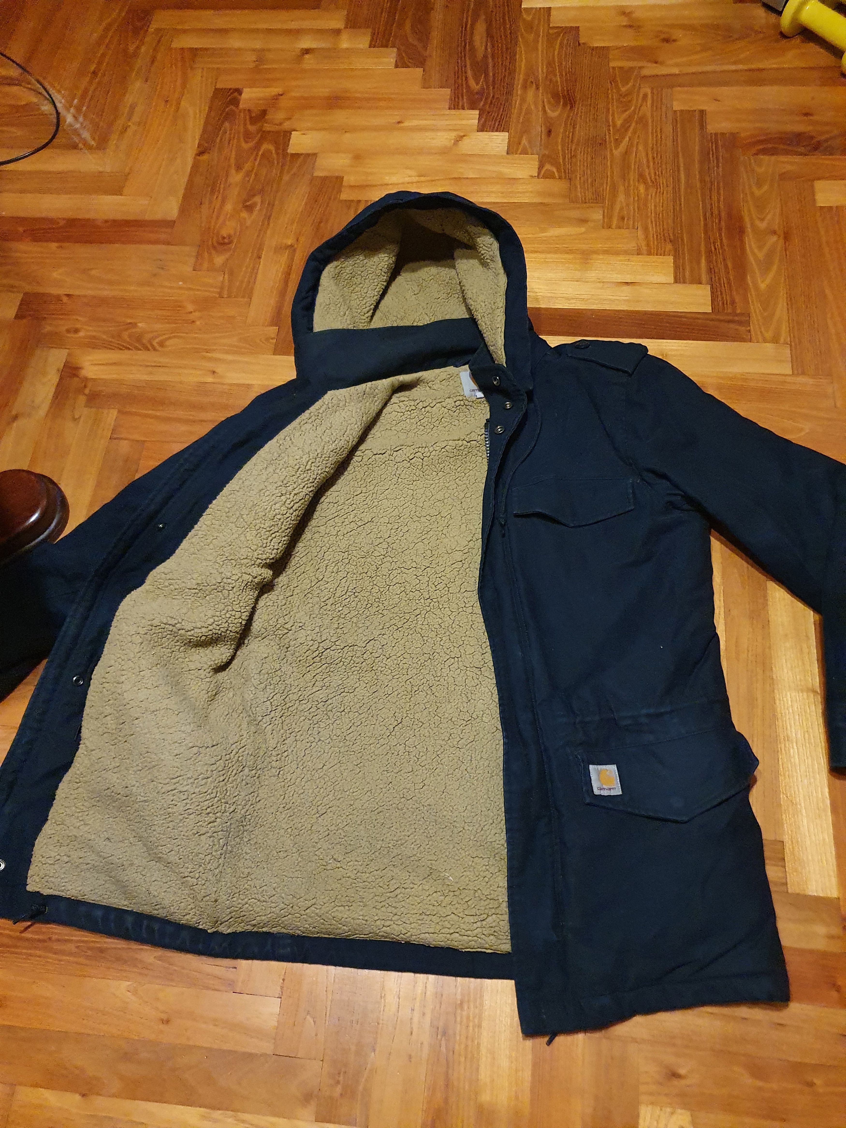 Carhartt Carhartt Hickman coat pile lined parka Padded Jacket,sz M ...