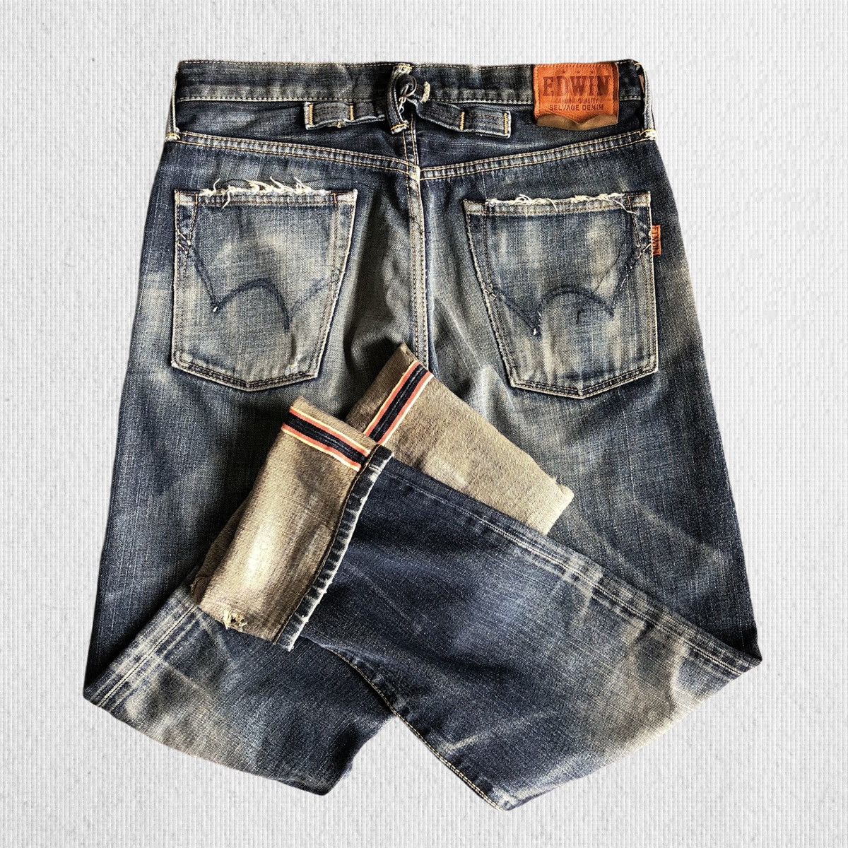 Edwin Vintage Edwin 505zx Selvedge Denim Jeans | Grailed