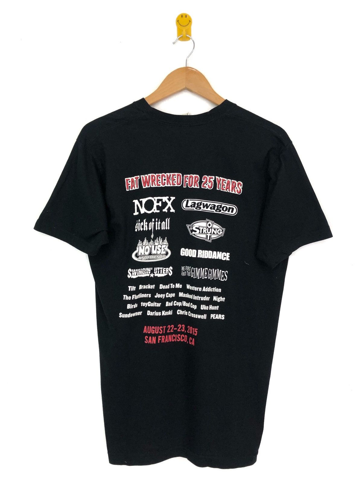 Rock Band FAT Wreck Chords 25 Years Anniversary Tee | Grailed