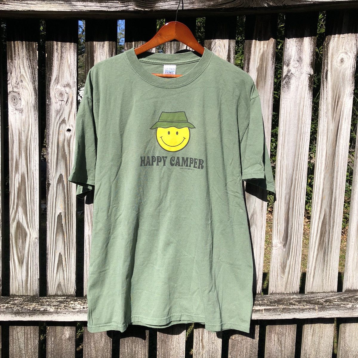 Vintage Happy Camper Smiley Face 2001 Earth Sun Moon | Grailed