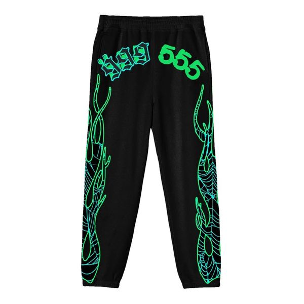 999 Club JUICE WRLD 999 X SP5DER SWEATPANTS **IN HAND** | Grailed