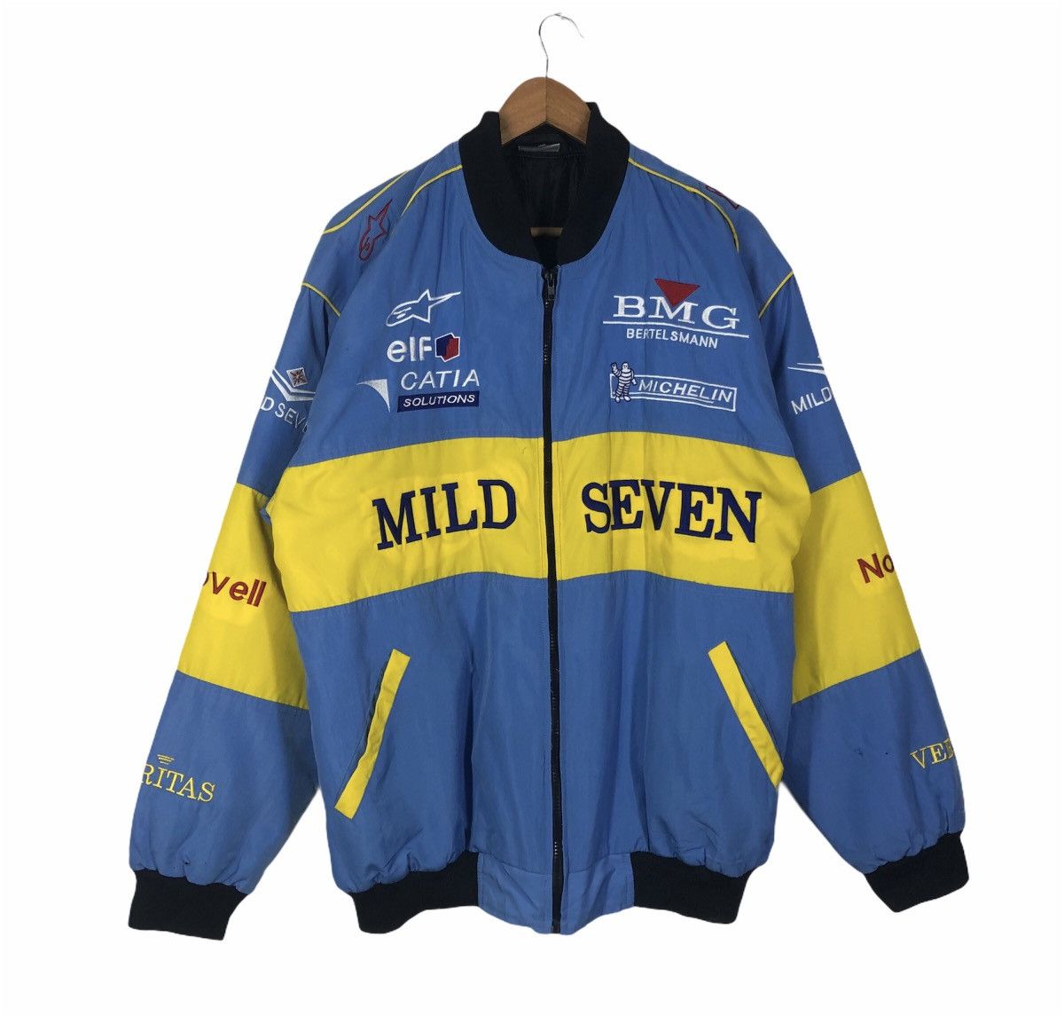 Custom Jacket × Racing × Sports Specialties Vintage Renault F1 Racing ...