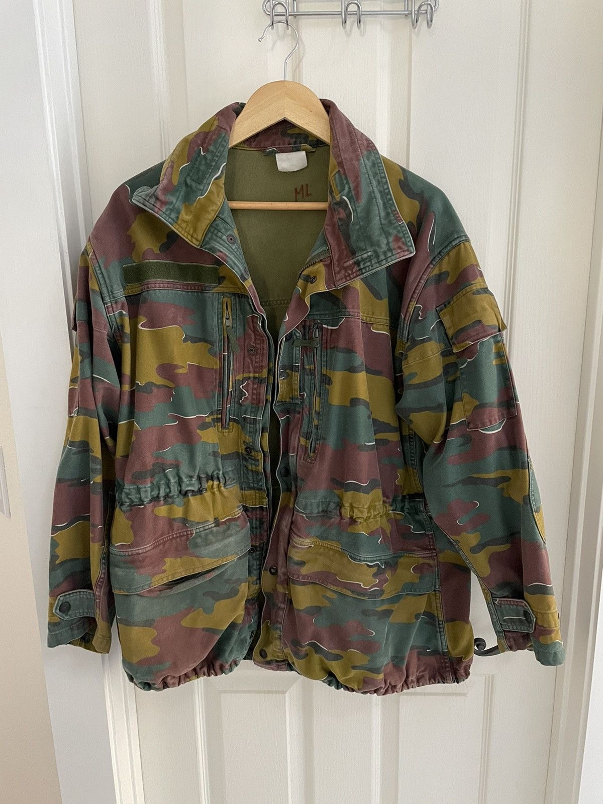 Milsurp Belgian military M90 field jacket parka JIGSAW CAMO surplus ...