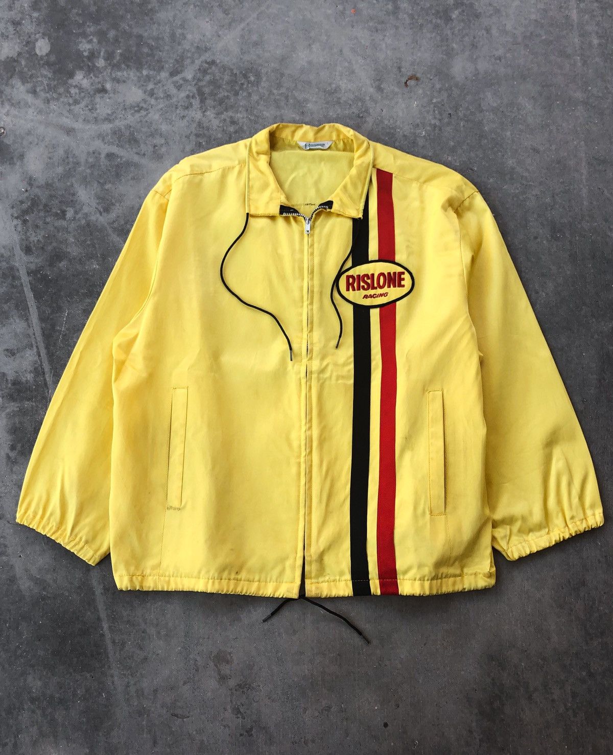 Japanese Brand × Vintage Vintage 70’s Rislone Racing Full Zip ...