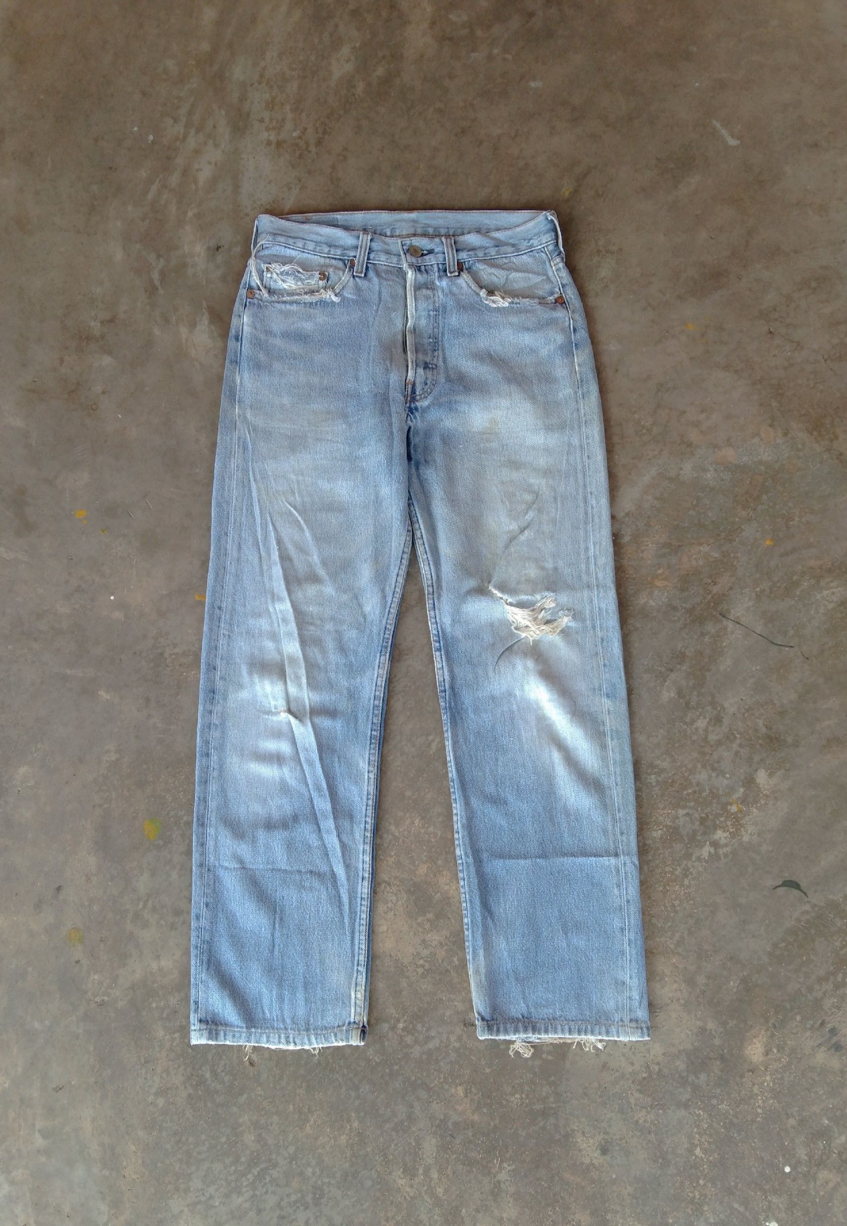 Levi's × Levi's Vintage Clothing 80s Light Wash Jeans Vintage Levi's ...