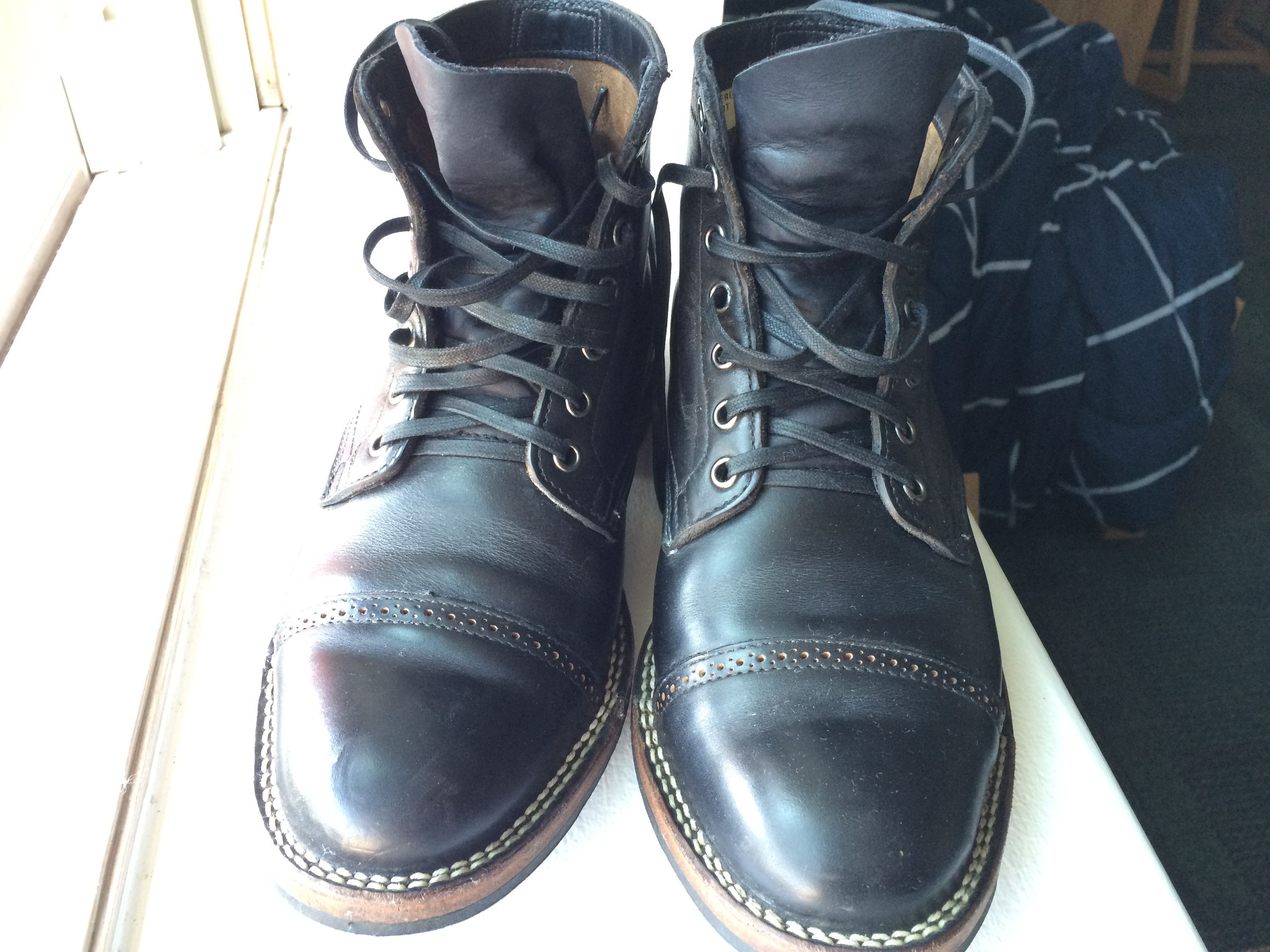 Viberg 3sixteen stealth service boot | Grailed