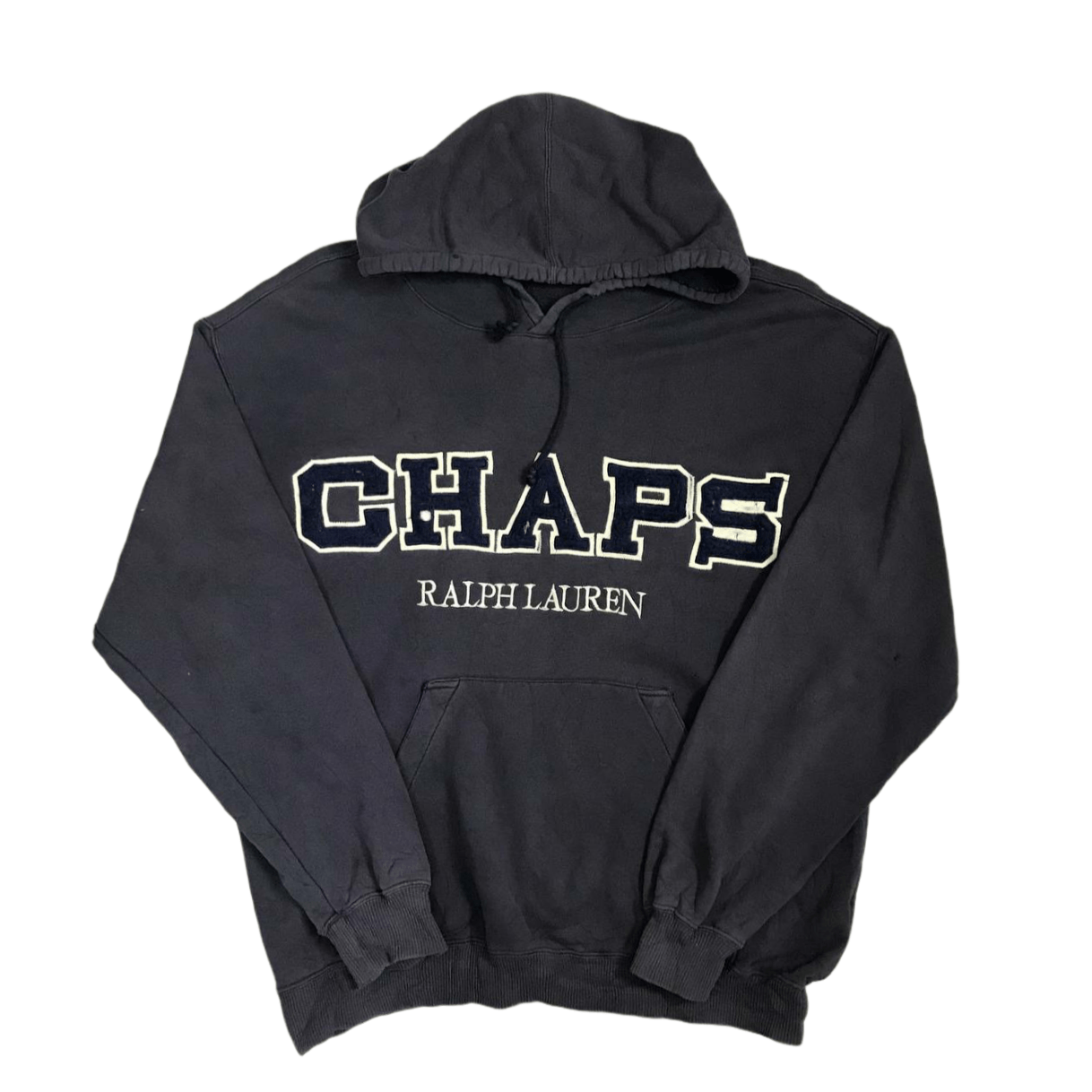Chaps Ralph Lauren Vtg Chaps RL spellout hoodie | Grailed