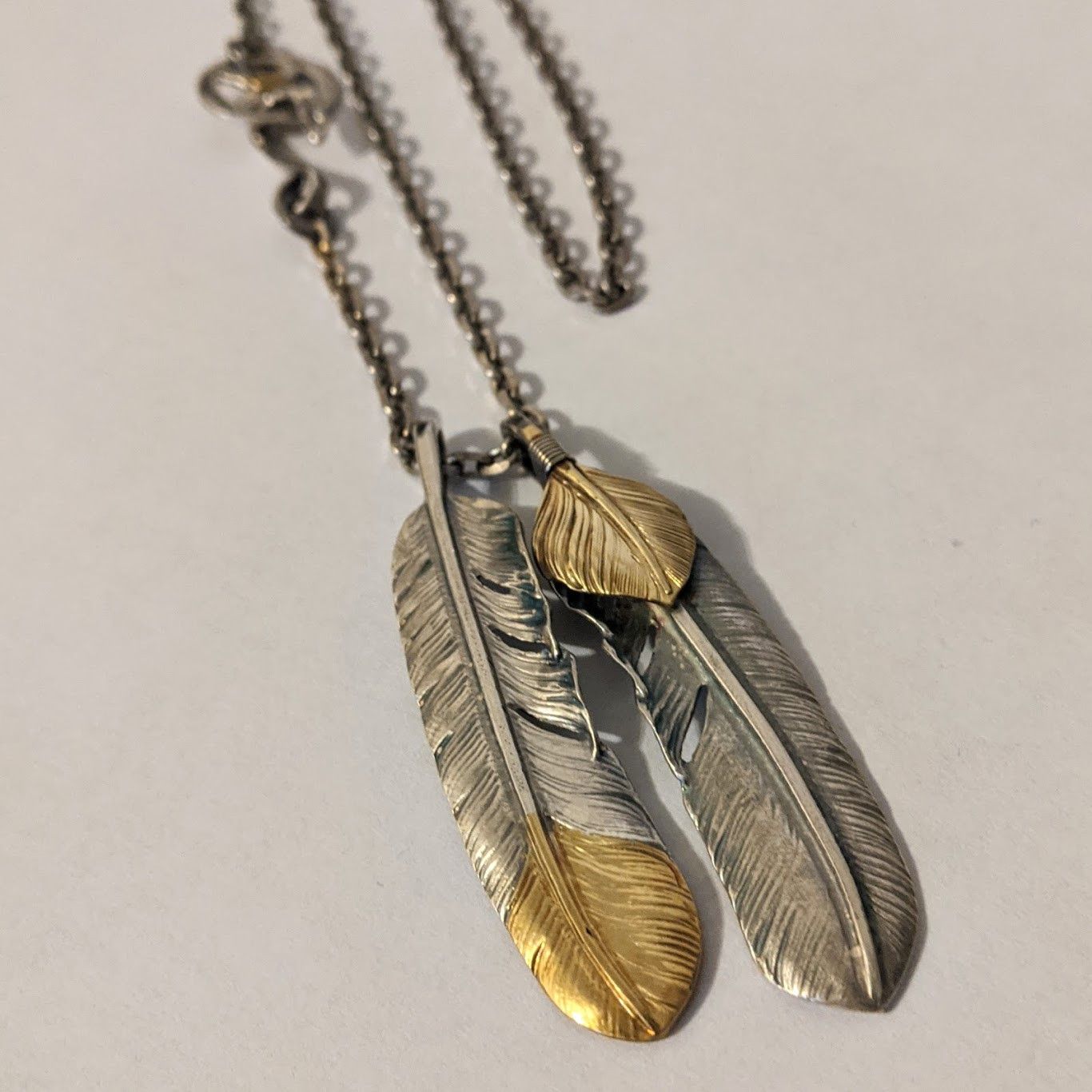 Goros Oversized Feather Set | Grailed